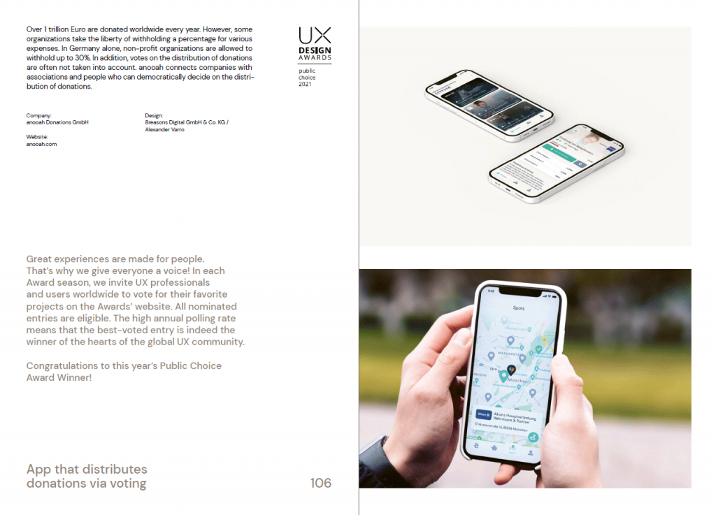 UX Design Awards Yearbook 2021