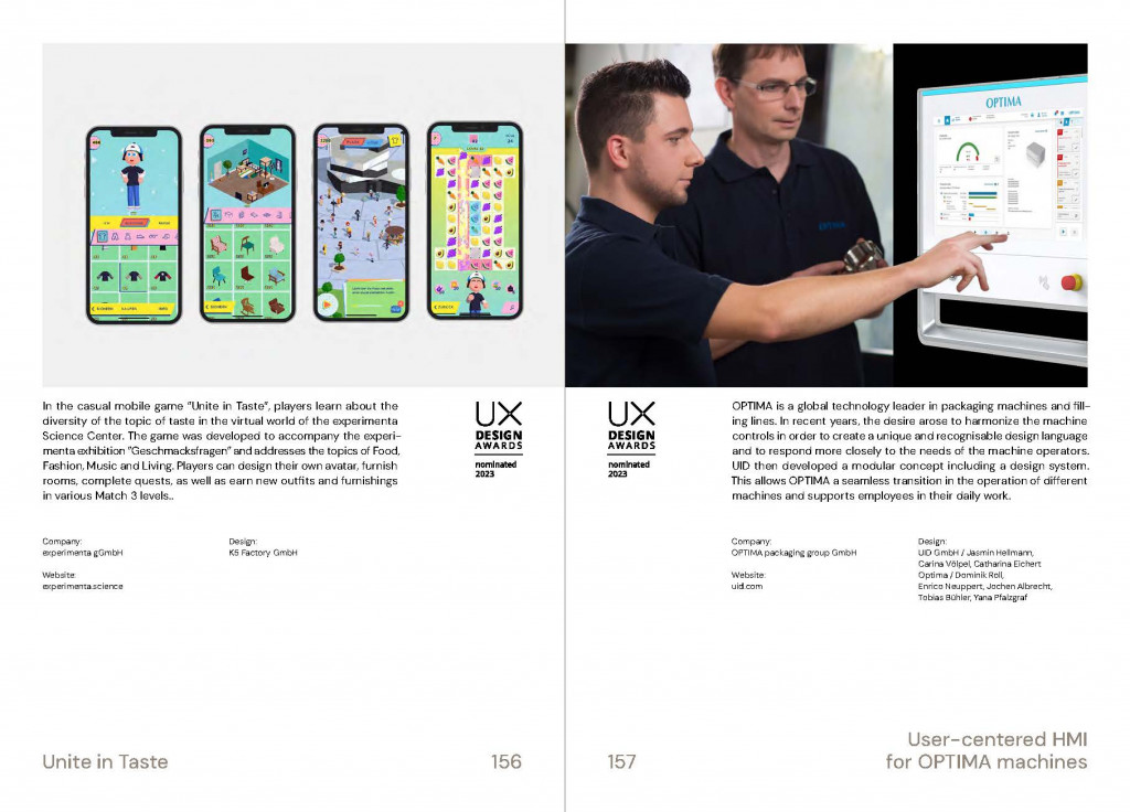 UX Design Awards Yearbook 2023