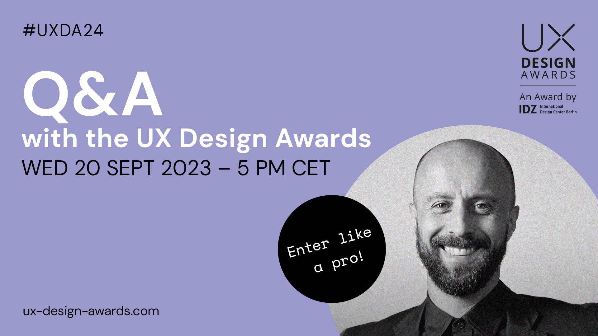 Welcome to the UX Design Awards