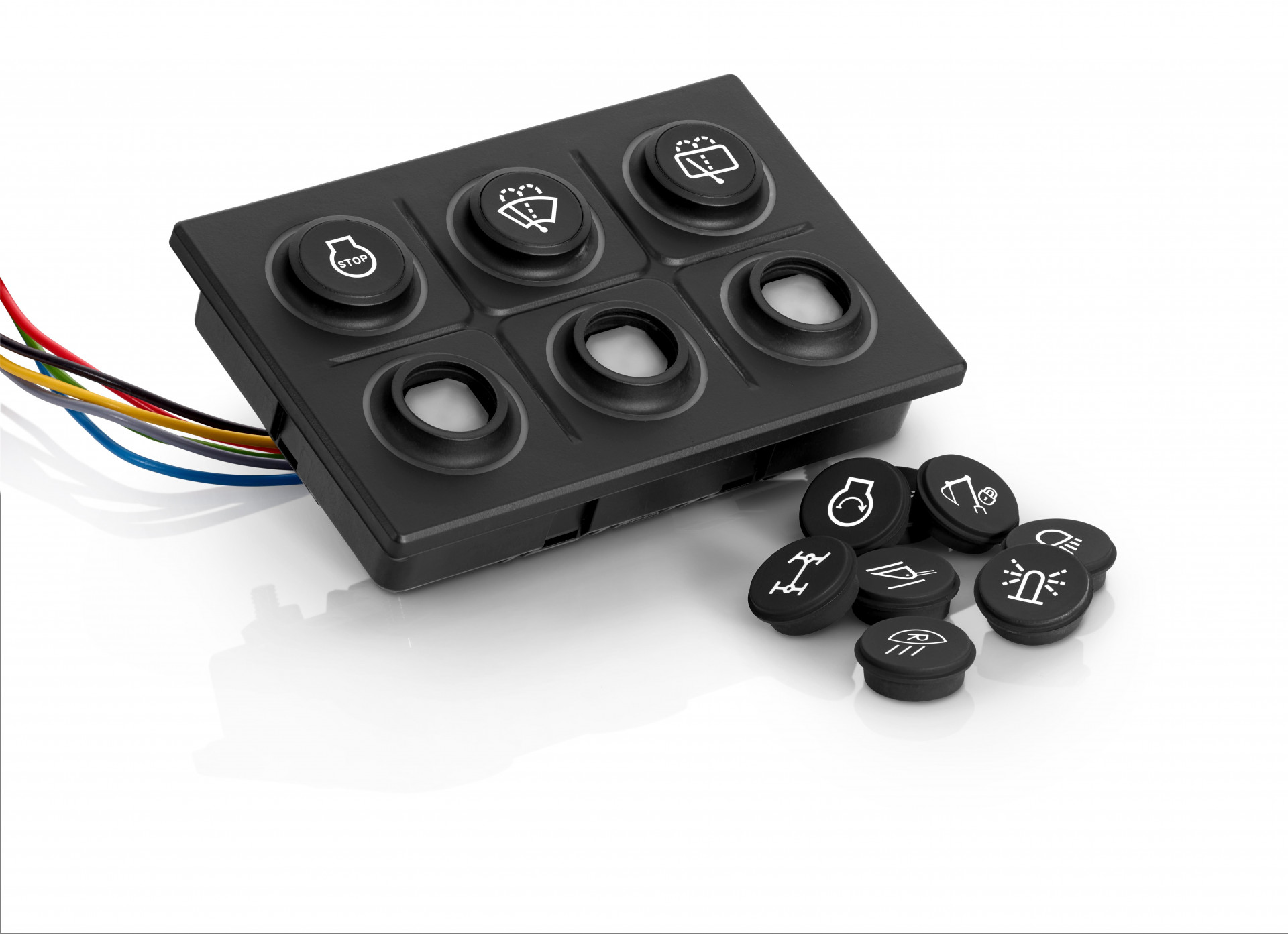 Series 09 Rugged CAN Keypads – Rugged. Modular. Reliable.