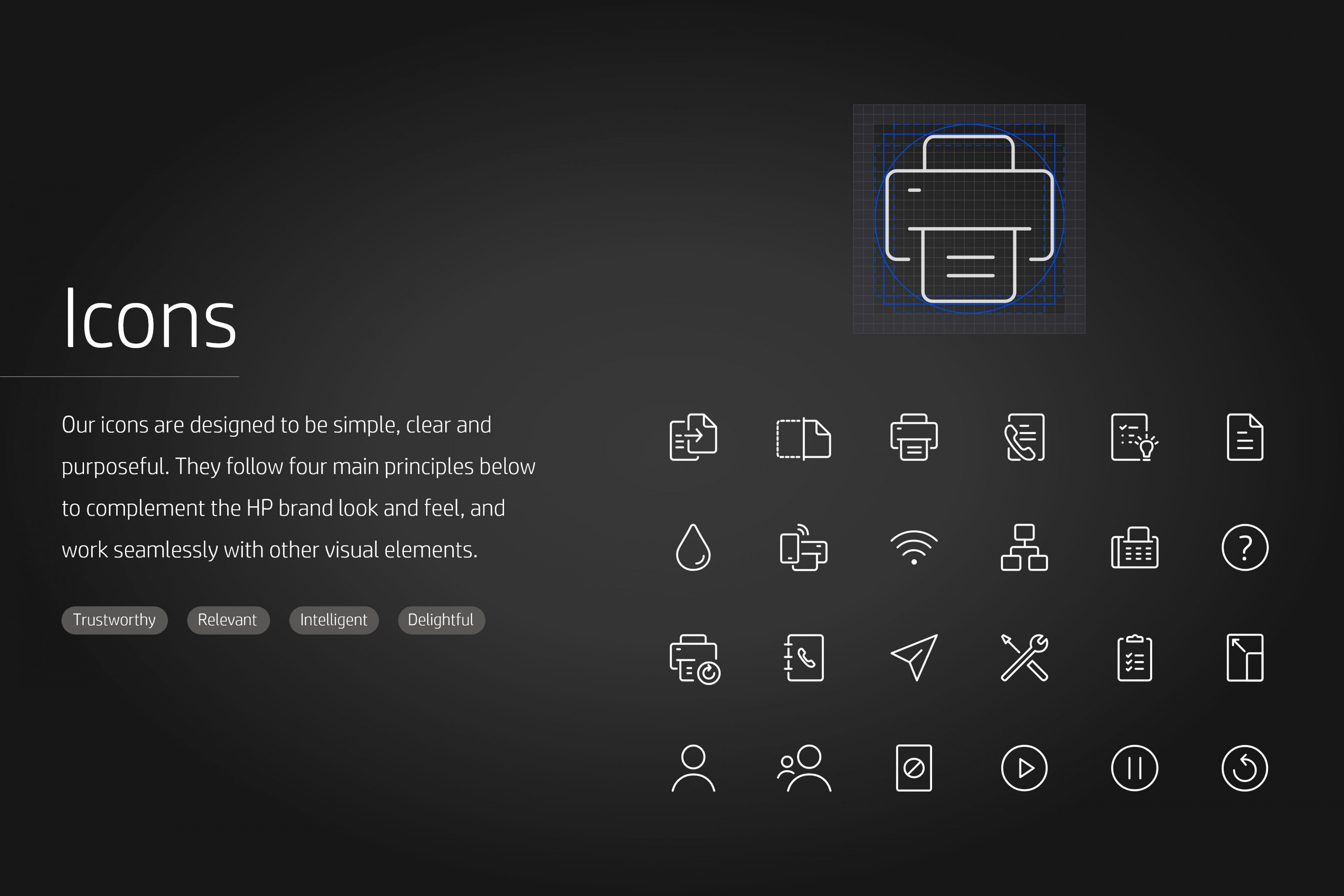 HP Magic Touch Panel UI