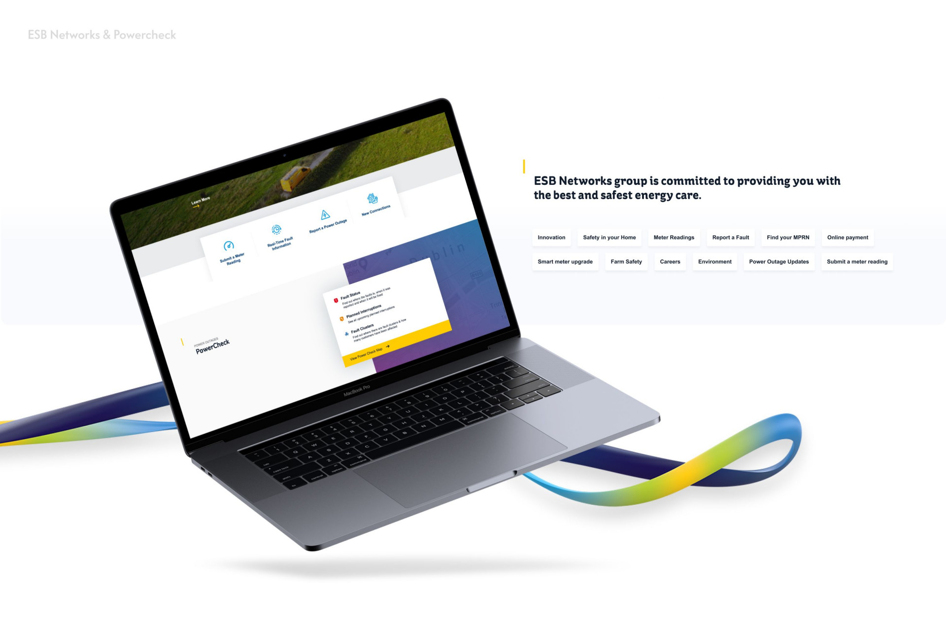 Electricity Supply Board (ESB) Networks Website & PowerCheck application