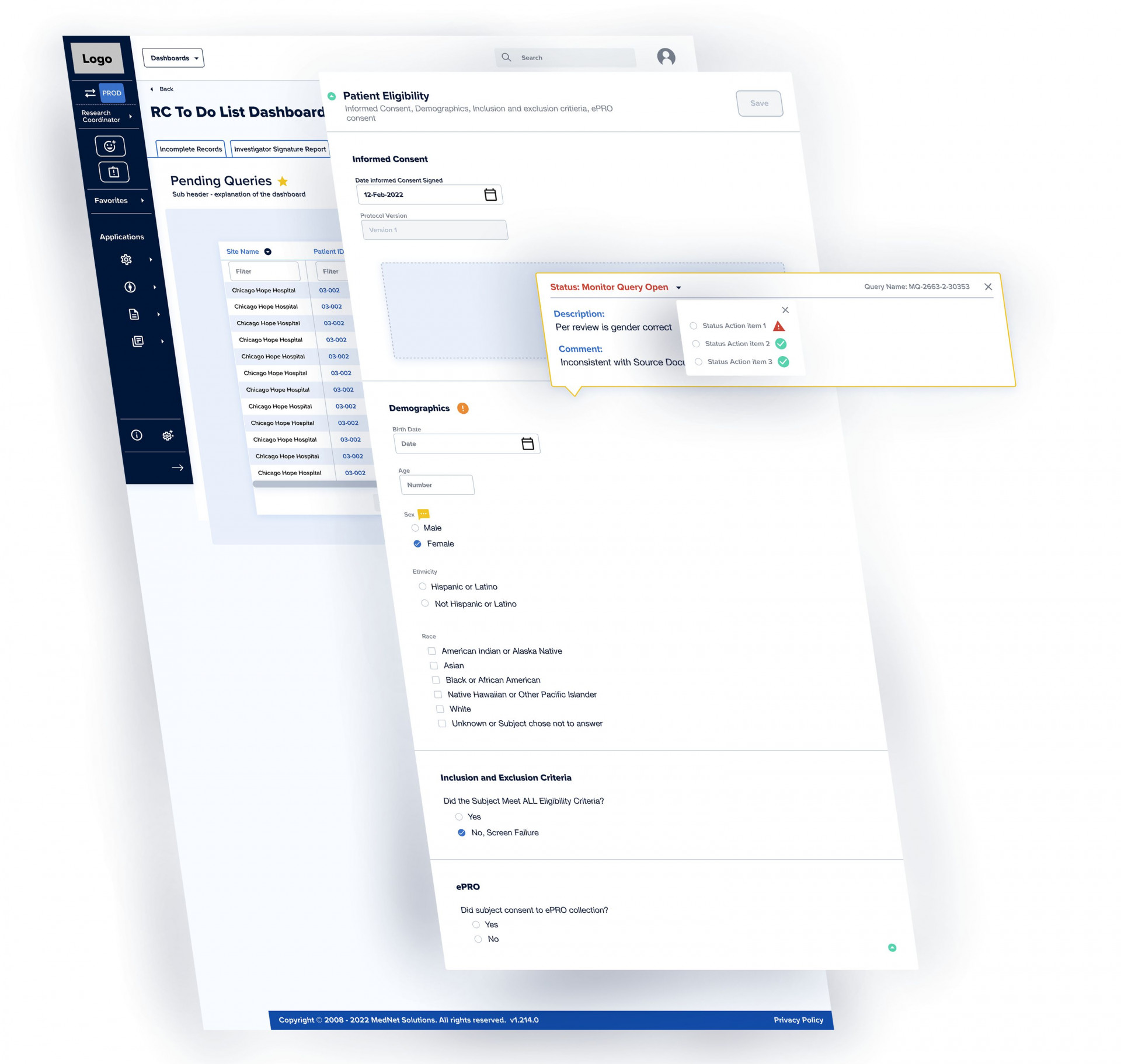 iMednet Platform Redesign