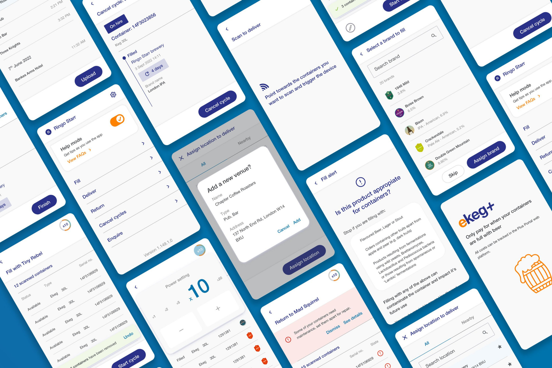 EkegPlus: Technology driven keg and cask rental