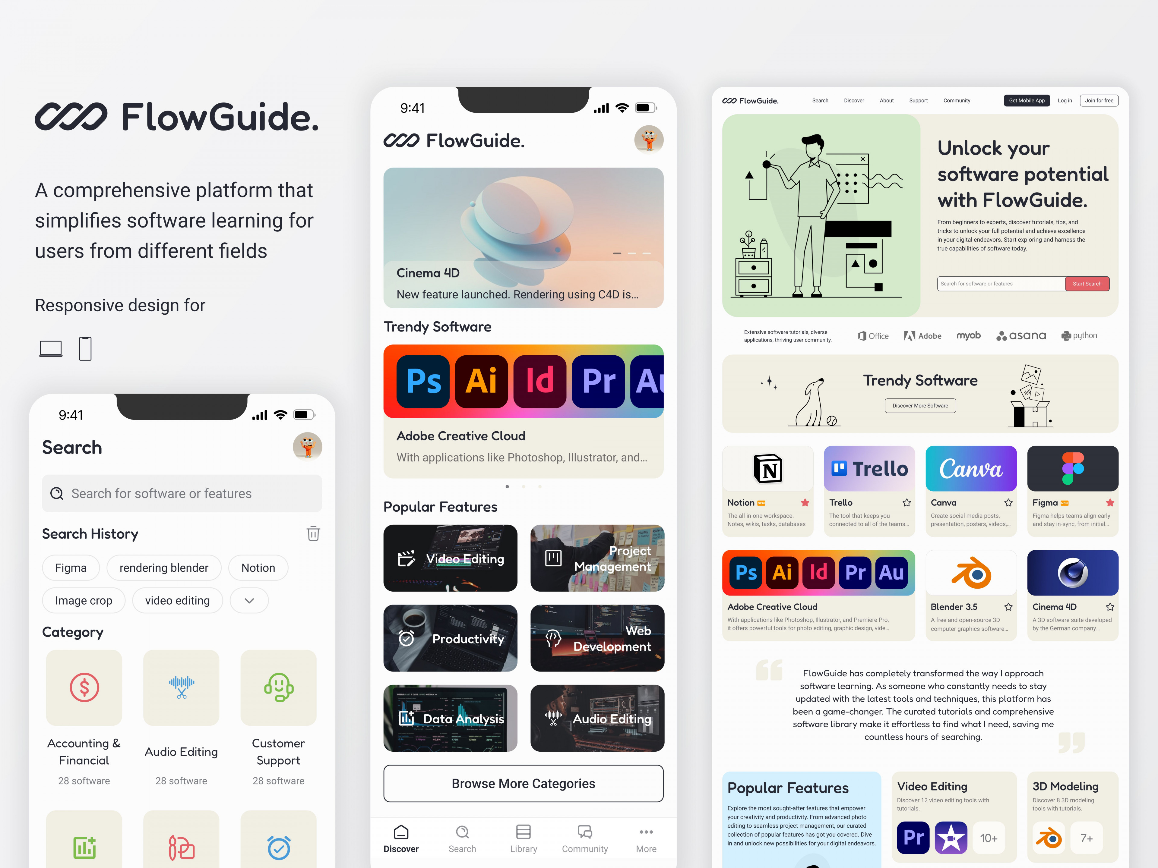 FlowGuide: Empowering Software Learning Journey