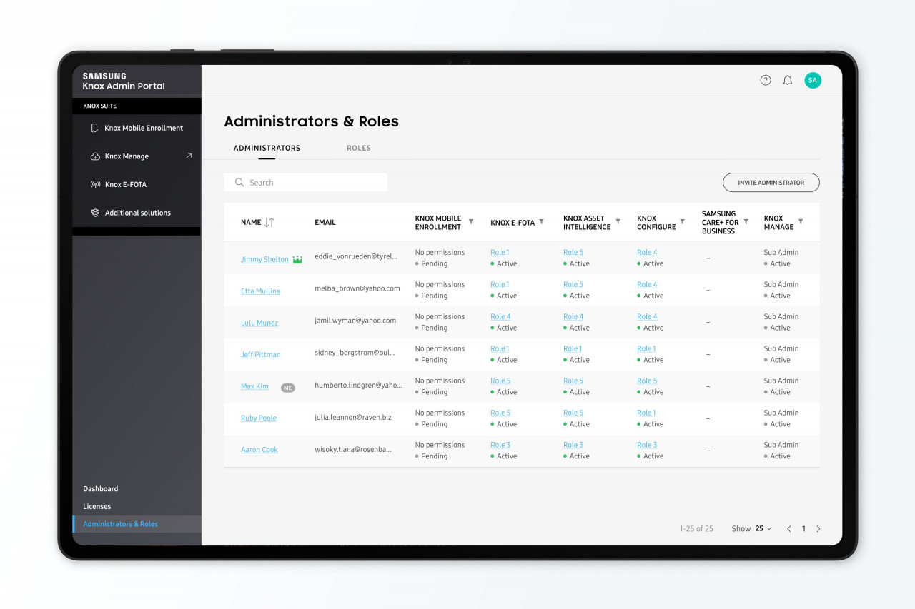 Knox Admin Portal