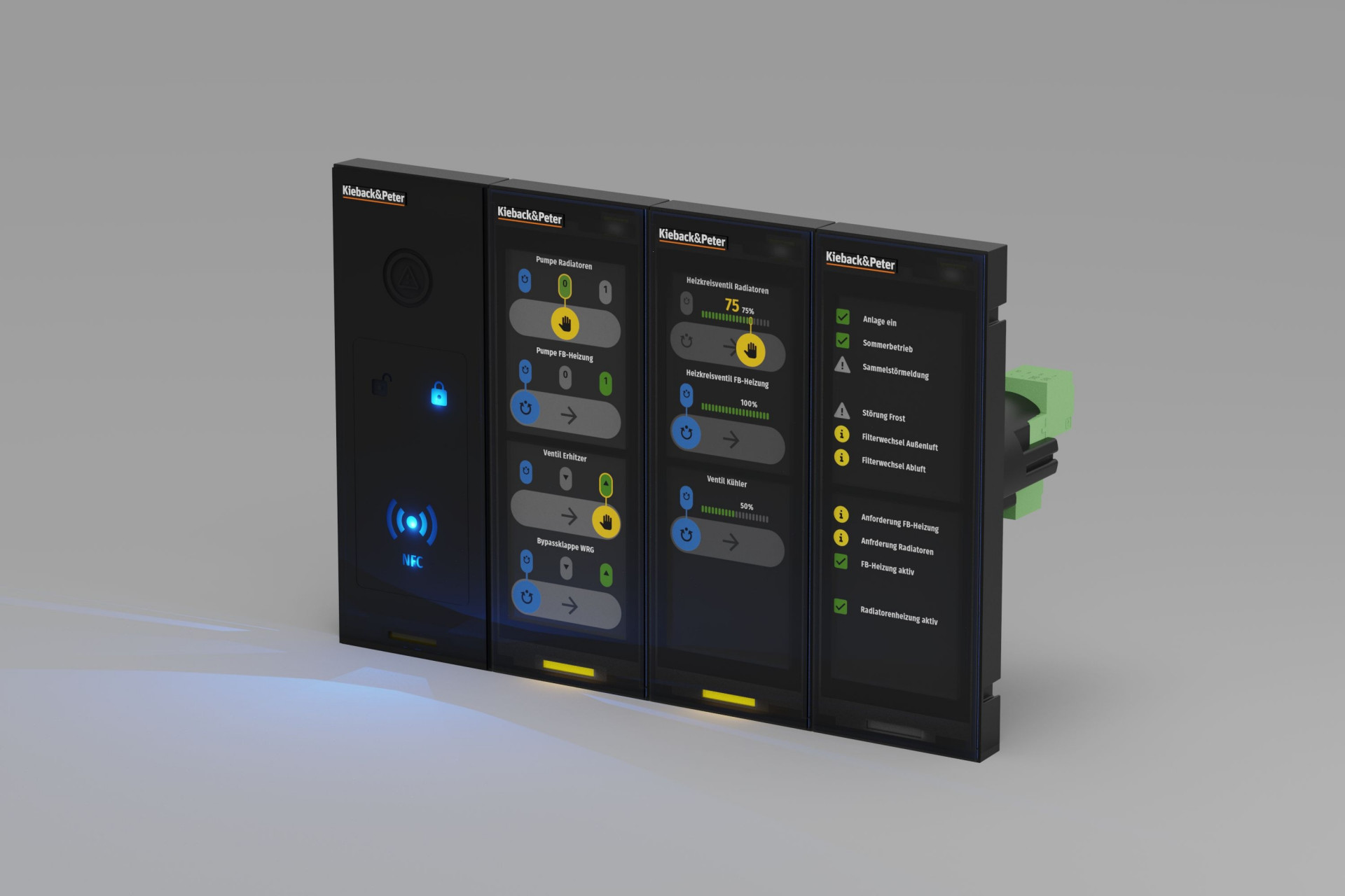 Local Override - System Solution with Touch