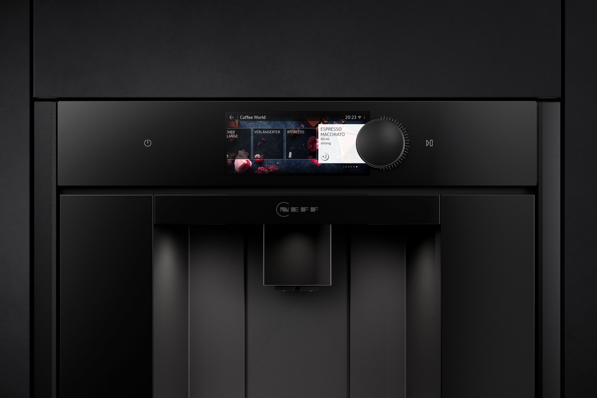 NEFF Built-in Coffee Machine with Flex Control