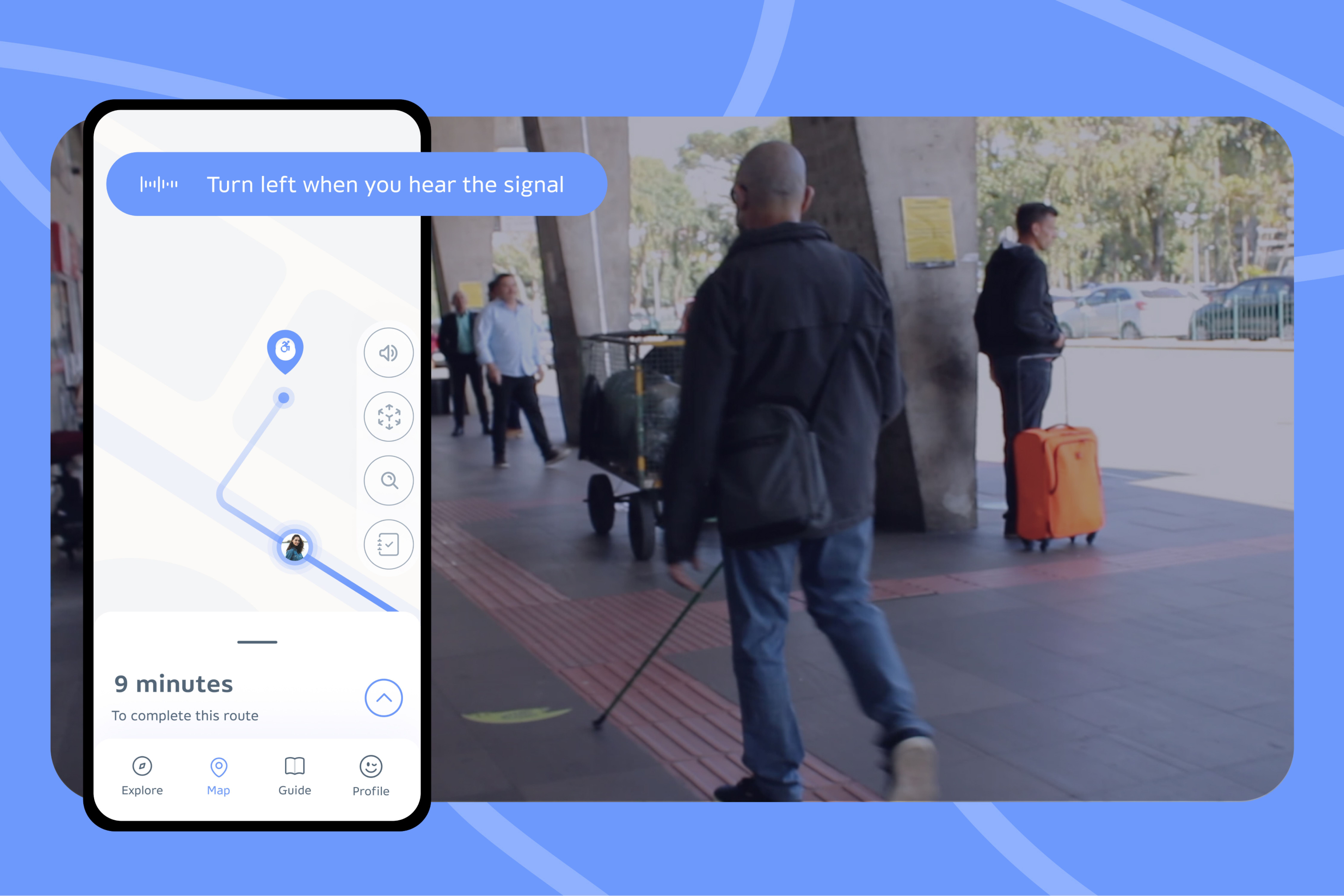 Rodomapa - Wayfinding app focused on accessibility
