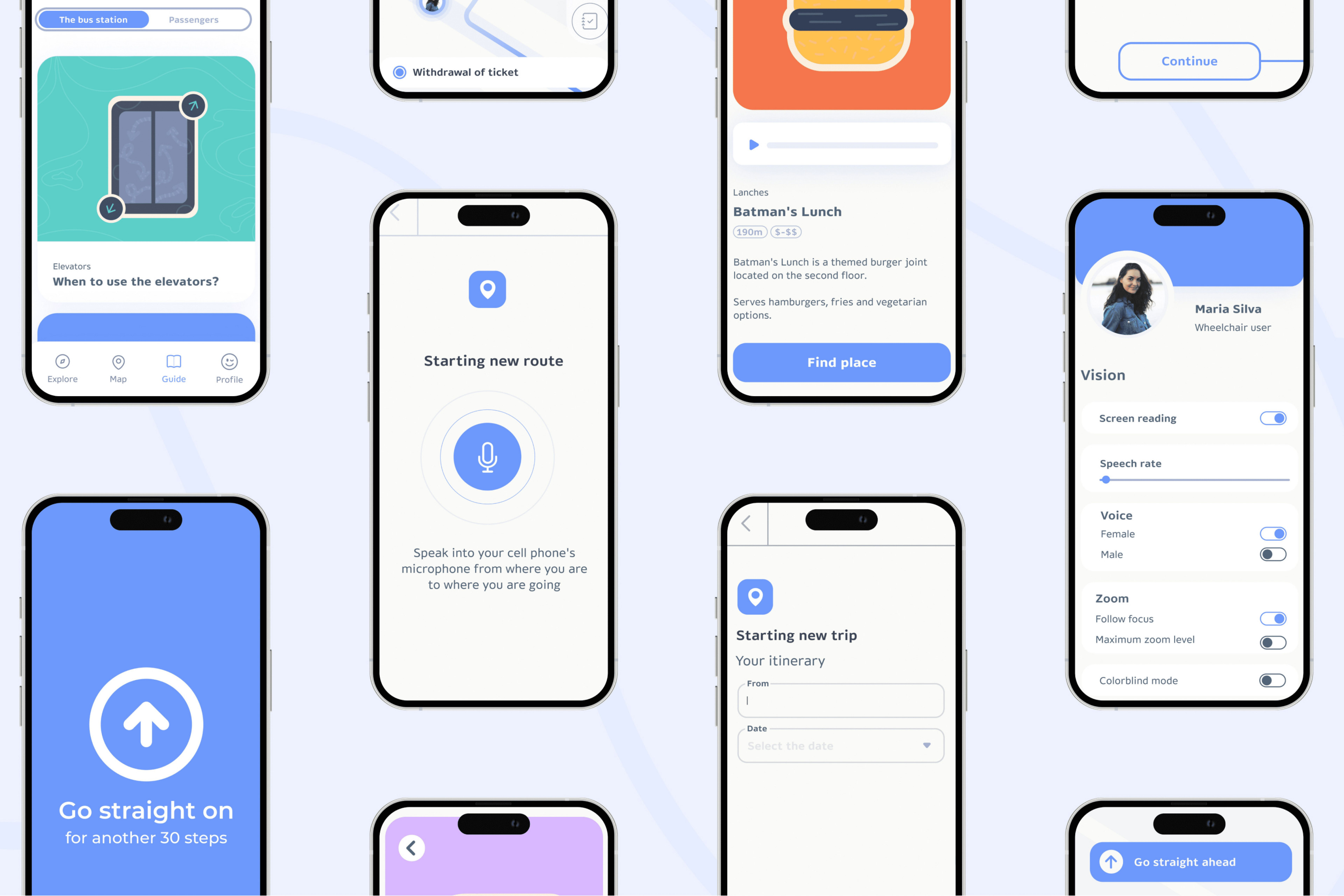 Rodomapa - Wayfinding app focused on accessibility