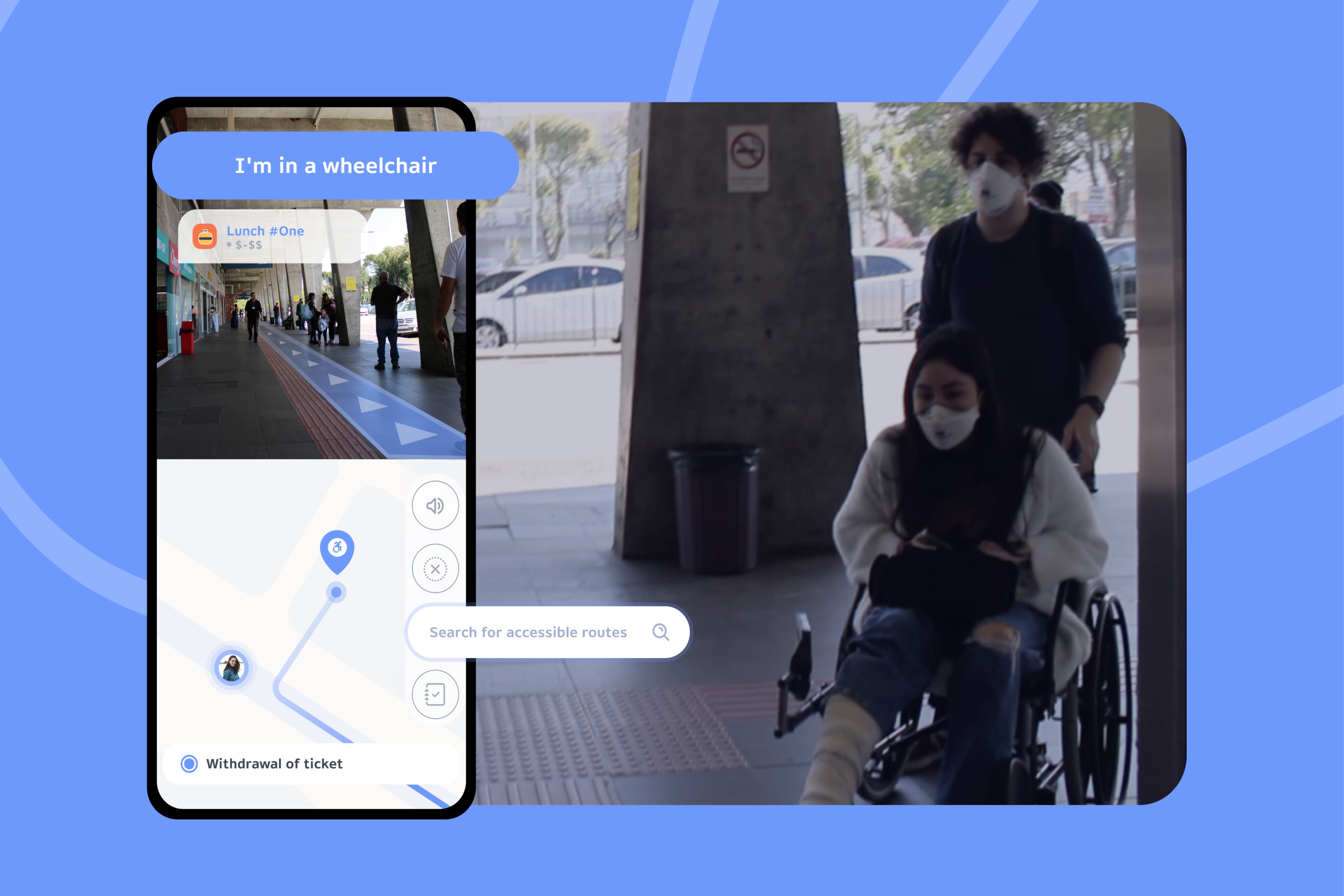Rodomapa - Wayfinding app focused on accessibility