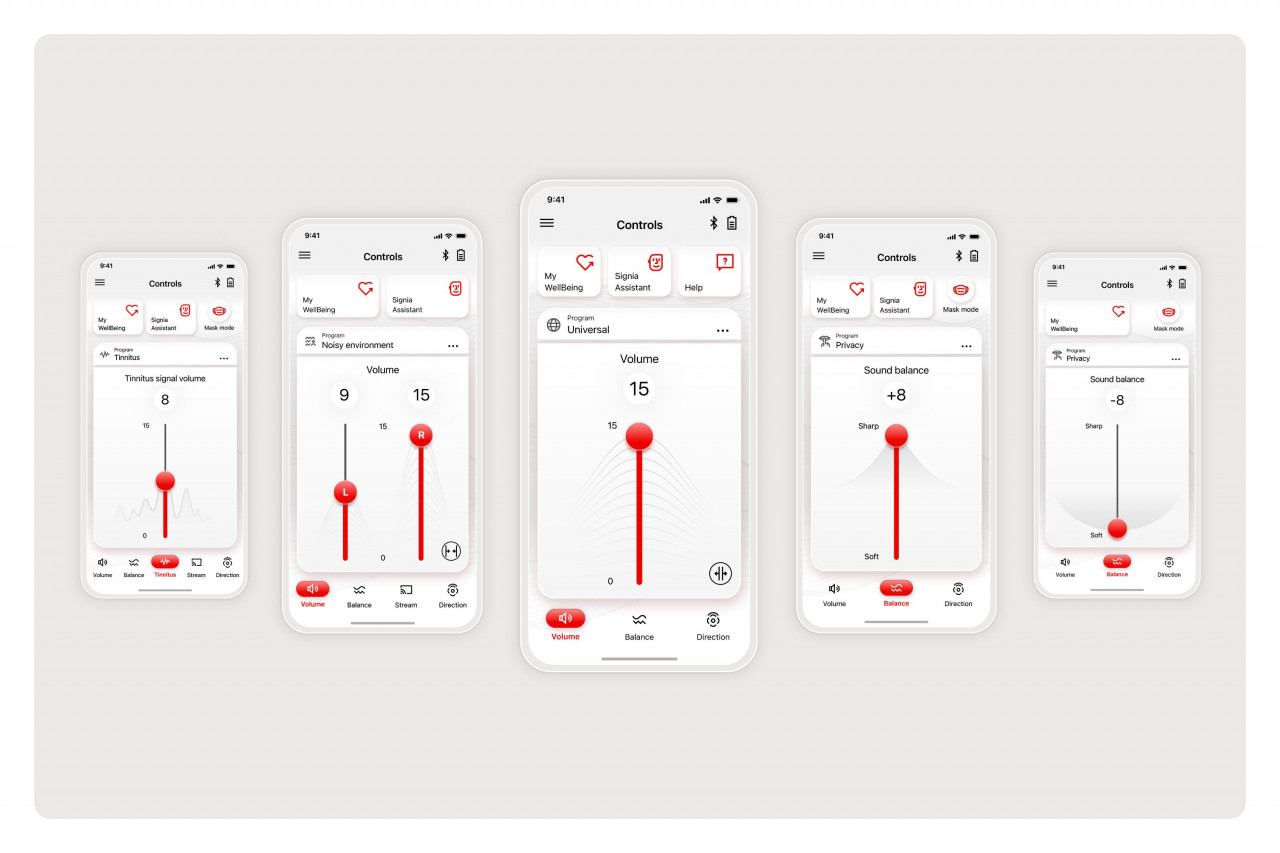 RTApp for hearing aids of WS Audiology