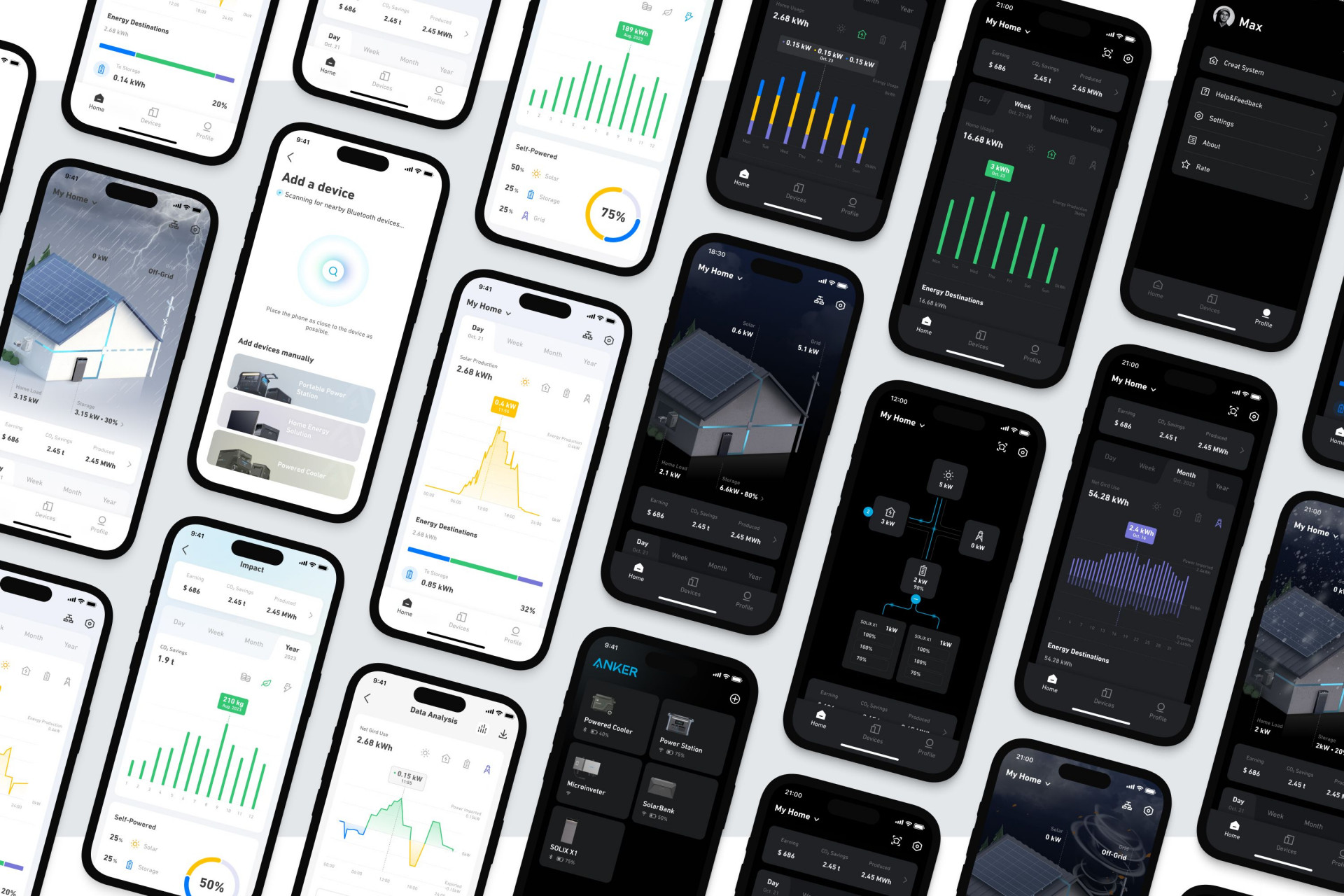 Anker SOLIX X1 Home Energy Solution APP