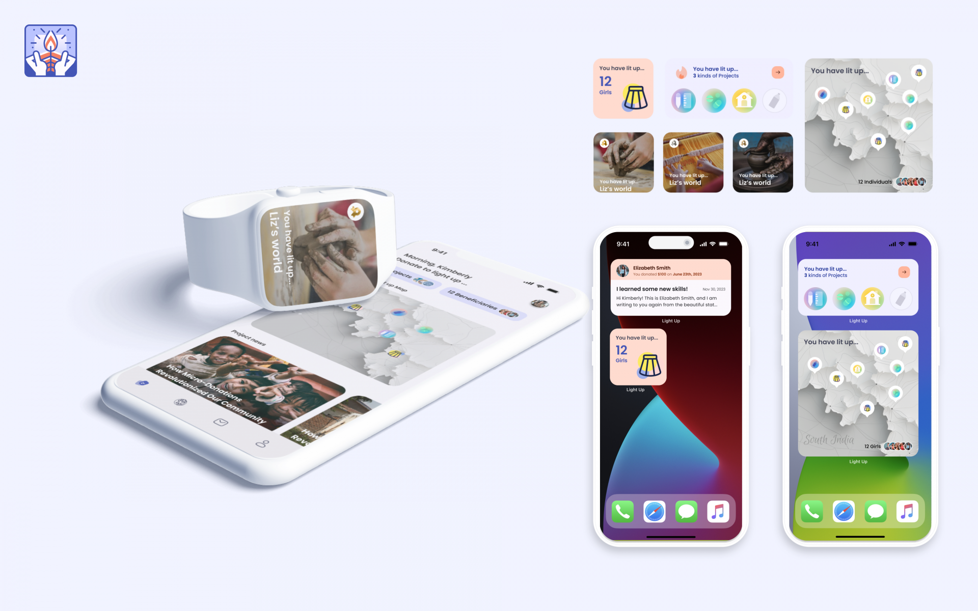 Light Up APP-Illuminate Lives, Illuminate Your Own