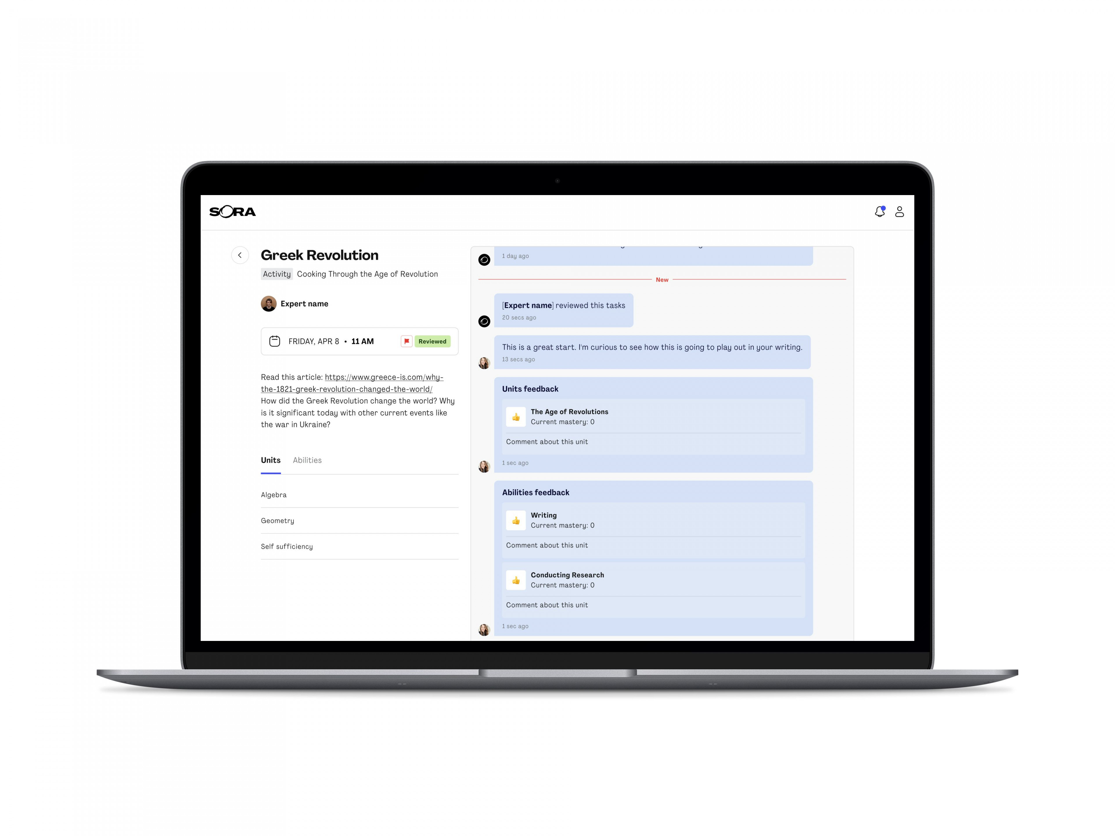 Sora - Learning Management Platform