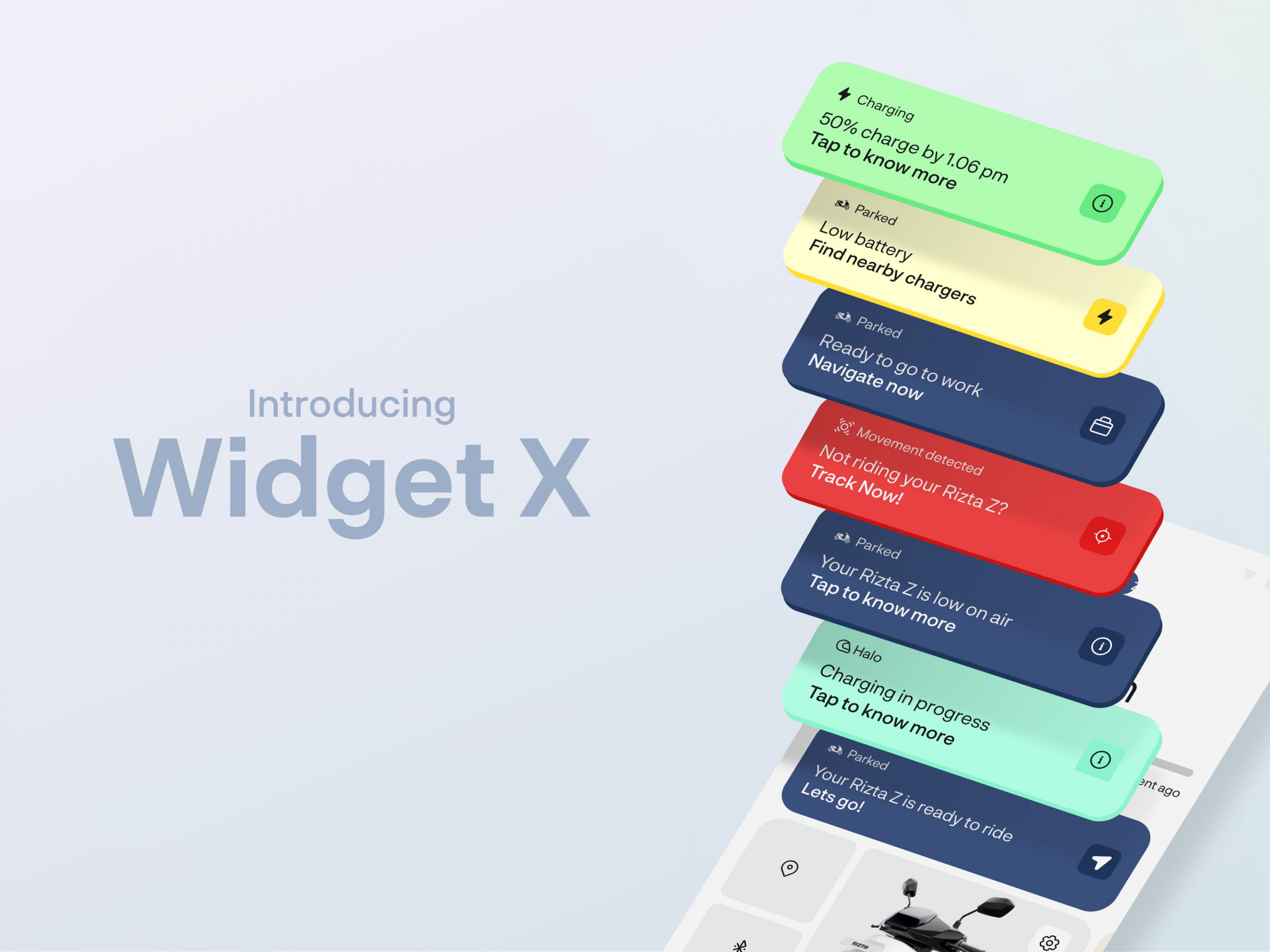 Ather Mobile App redesign