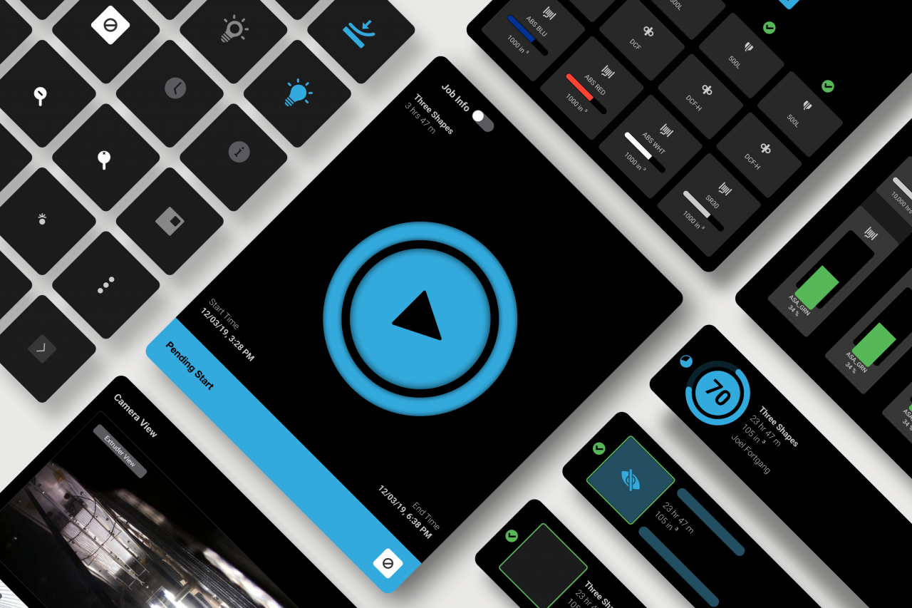 Graphic User Interface for Stratasys F3300 printer