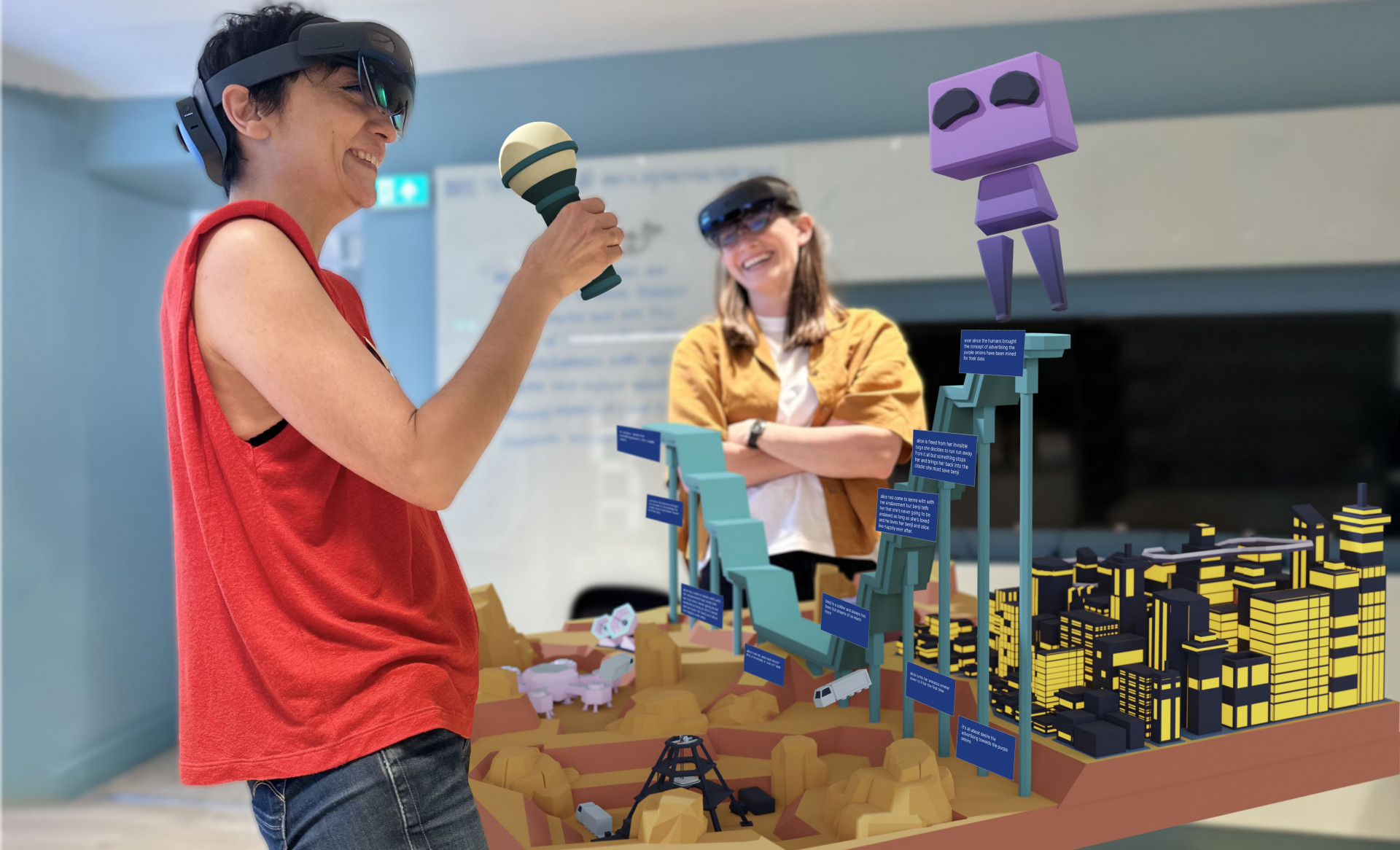 Narrative Realms: An AR Collaborative Writing Tool