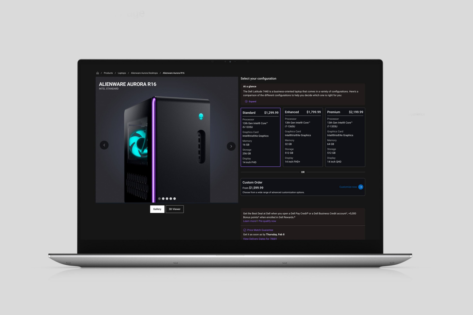 One Configurator Experience