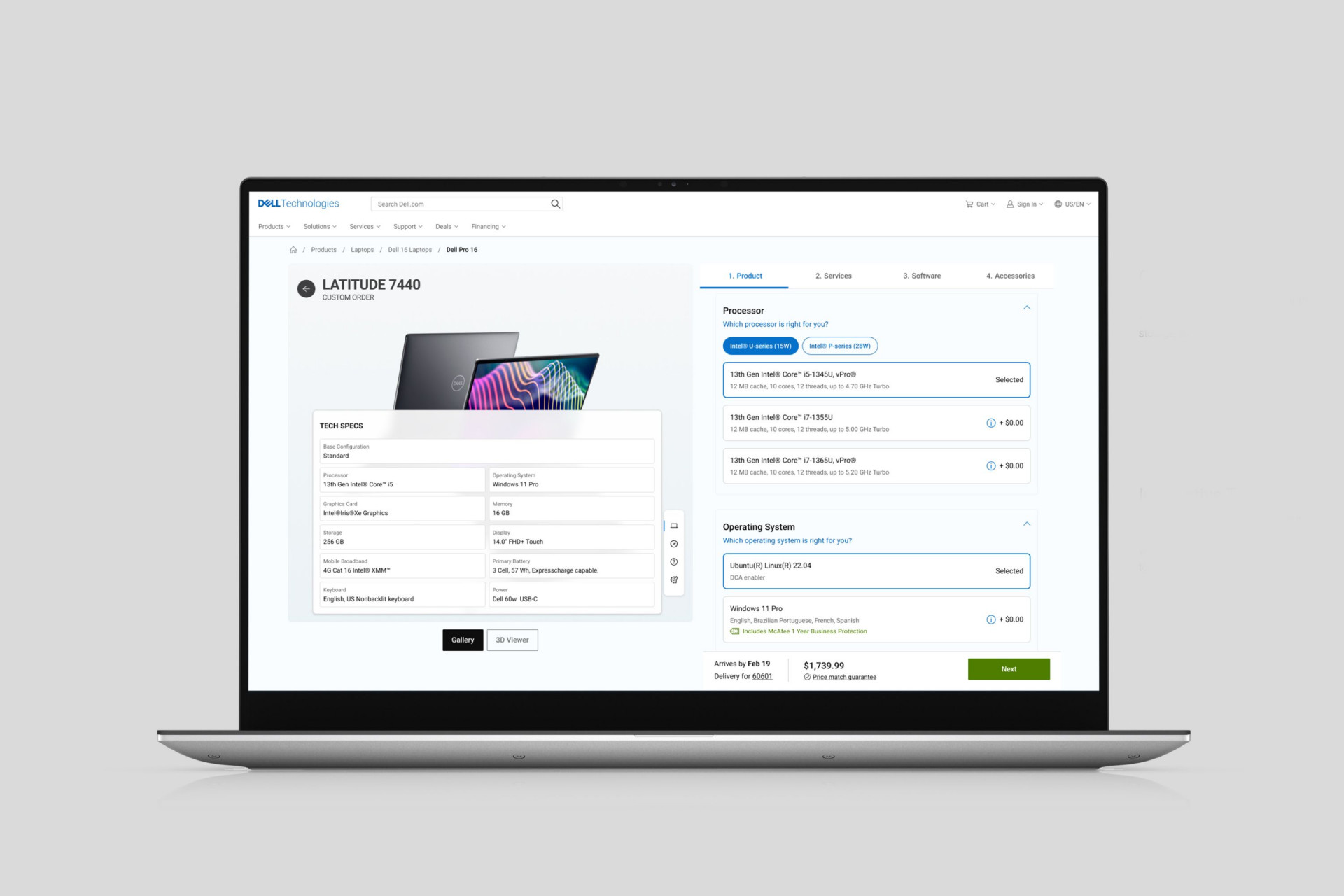 One Configurator Experience