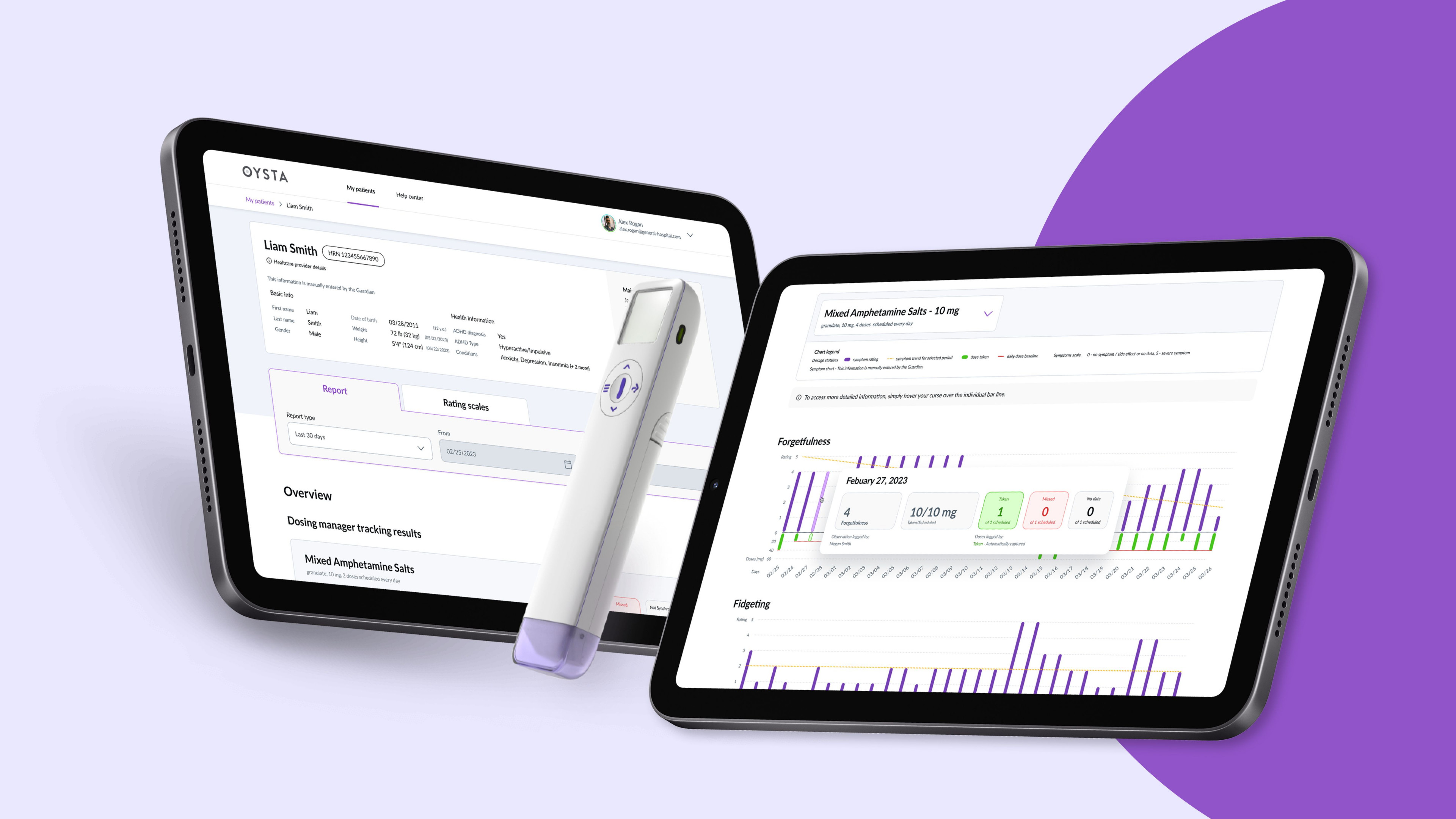 OYSTA service for children with ADHD