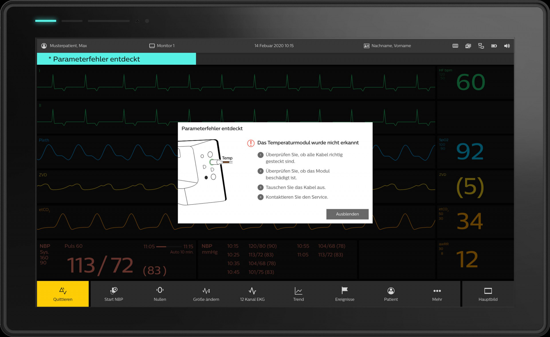 Philips Patient Monitor 6000 Series
