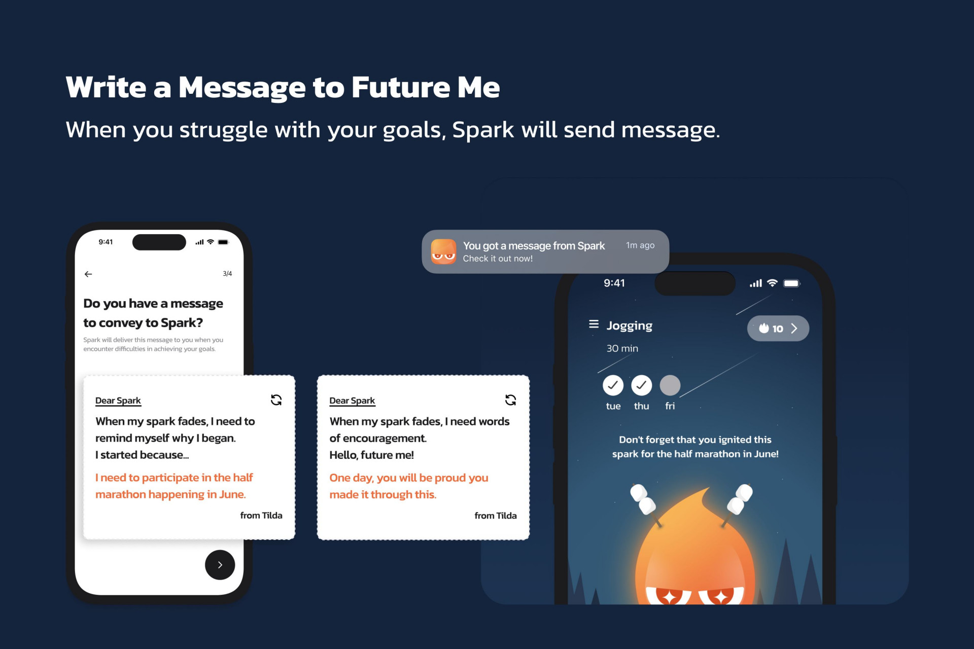 Spark: Goal-tracking App with Gamification