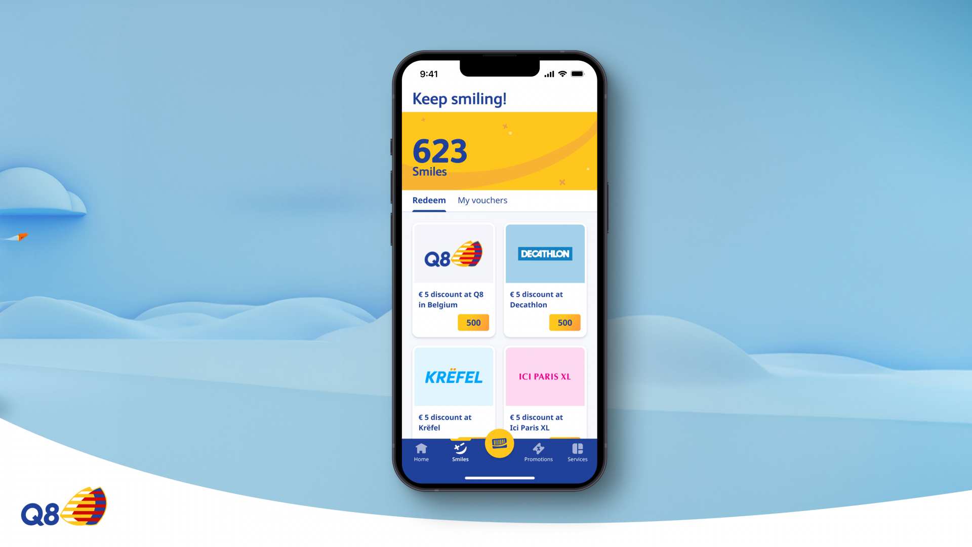 The new Q8 App, a dynamic mobility facilitator