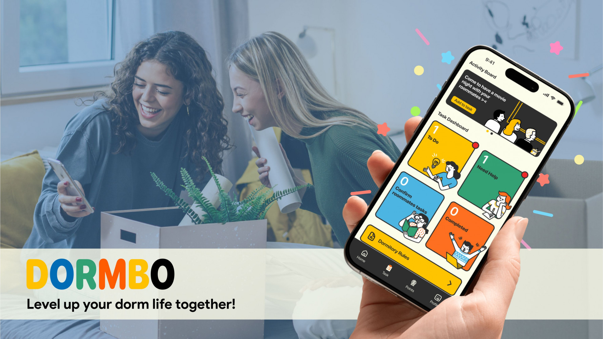 DormBo - Student dormitory task management