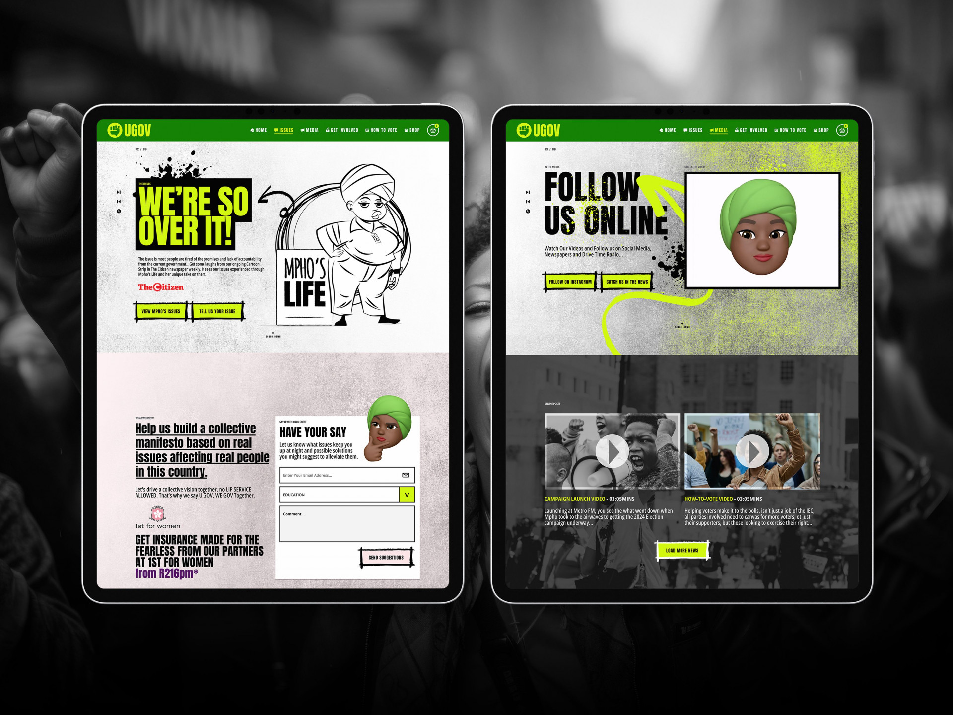 Mpho, SA's First Virtual Presidential Candidate