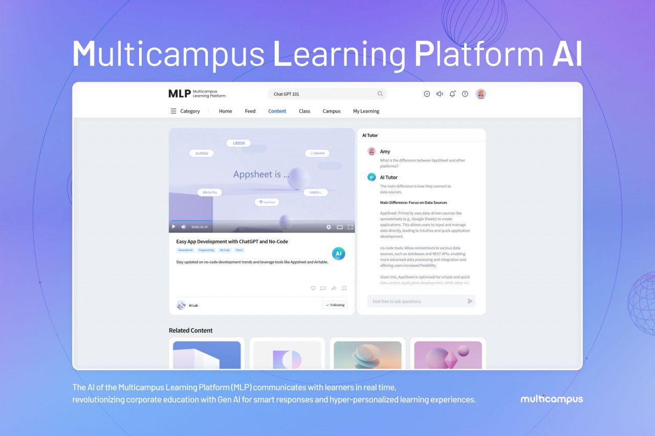 Multicampus Learning Platform AI