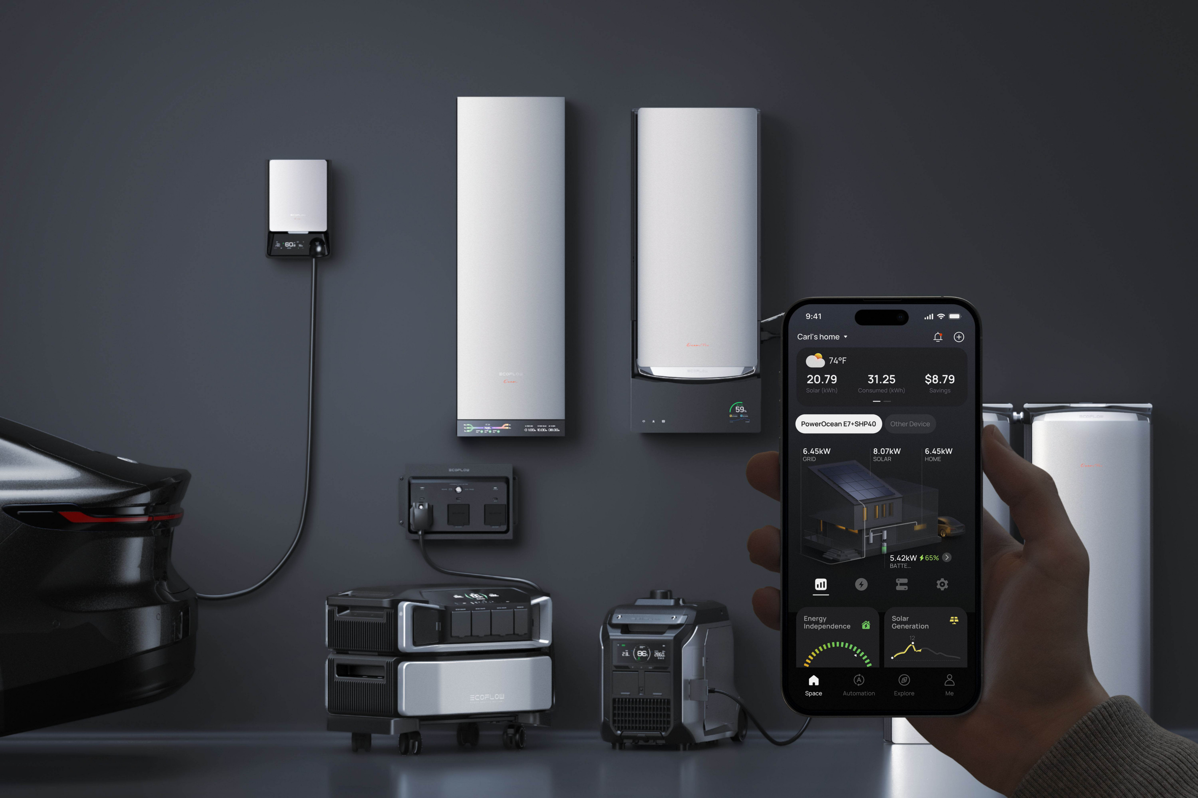 EcoFlow OCEAN Pro Home Energy Ecosystem