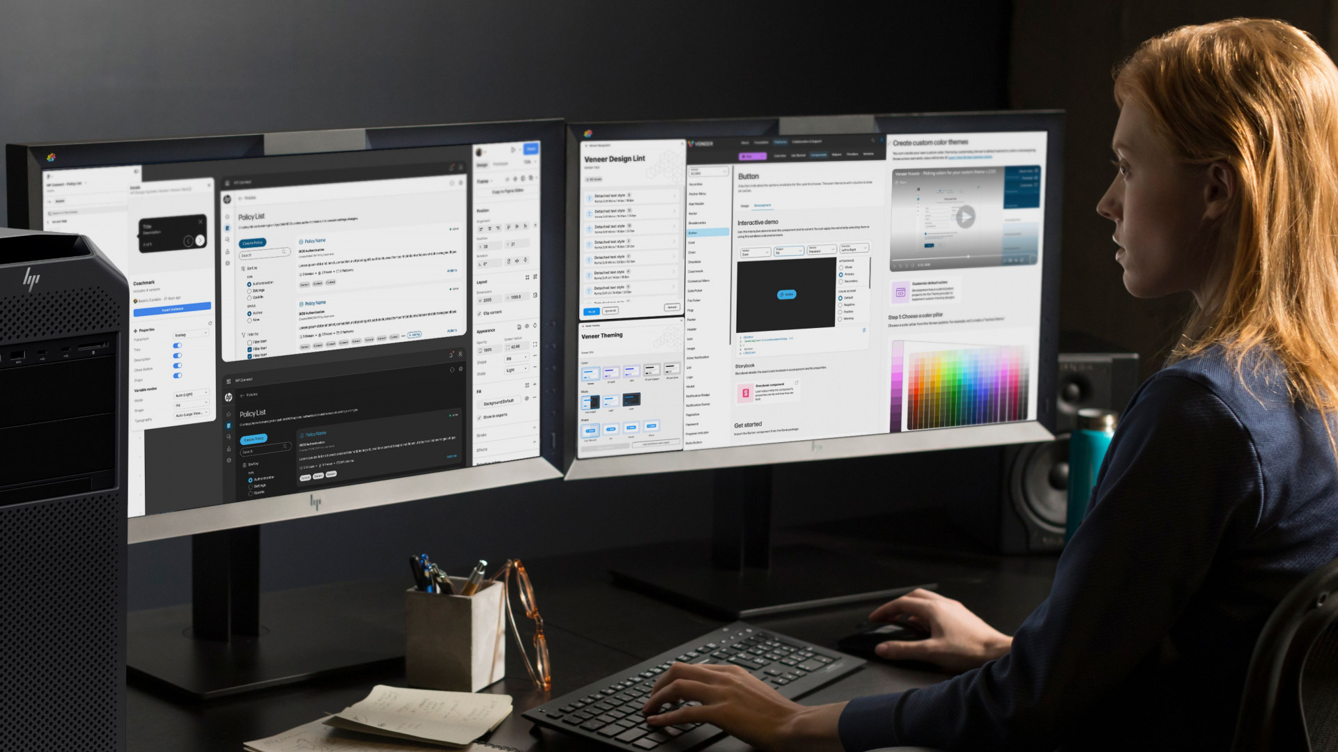 HP Veneer Design System