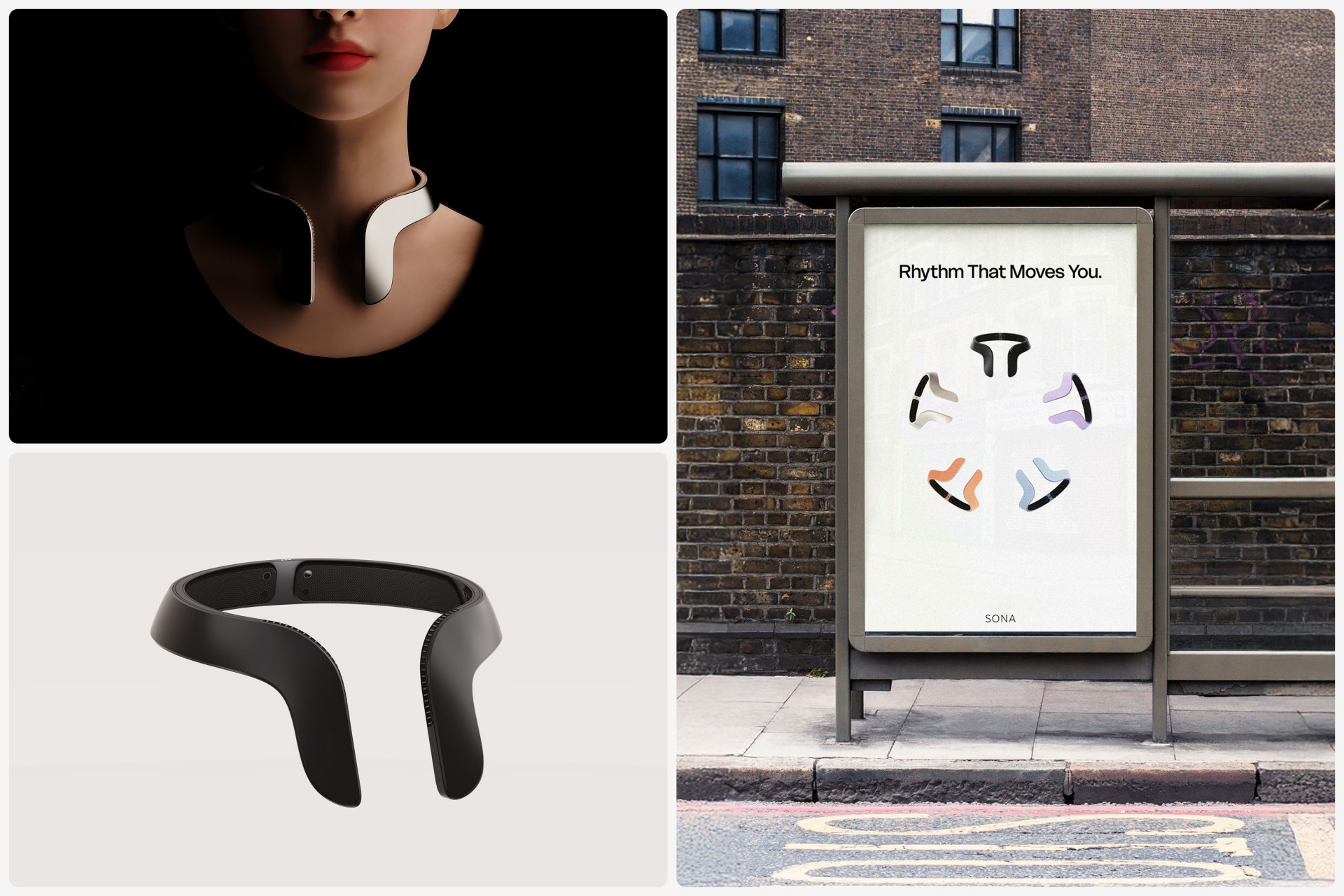 SONA - A neck wearable reducing everyday stress