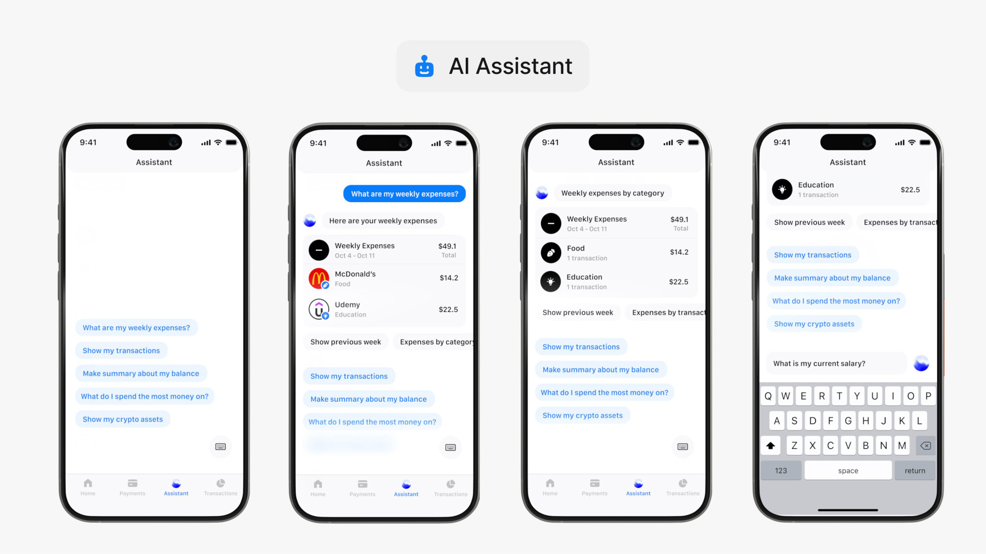 Aira — AI Powered Finance App
