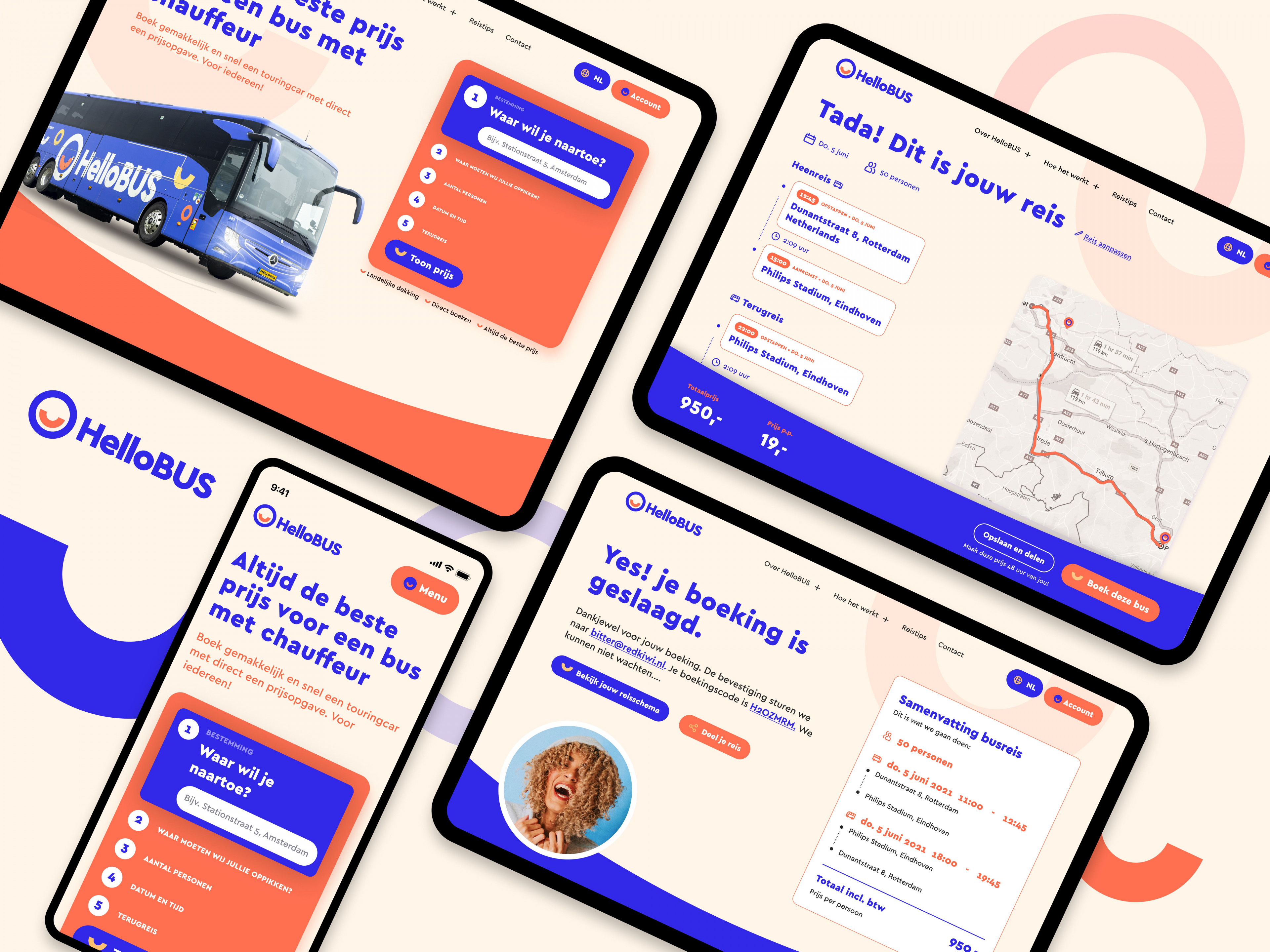 A friction — free user experience for HelloBUS