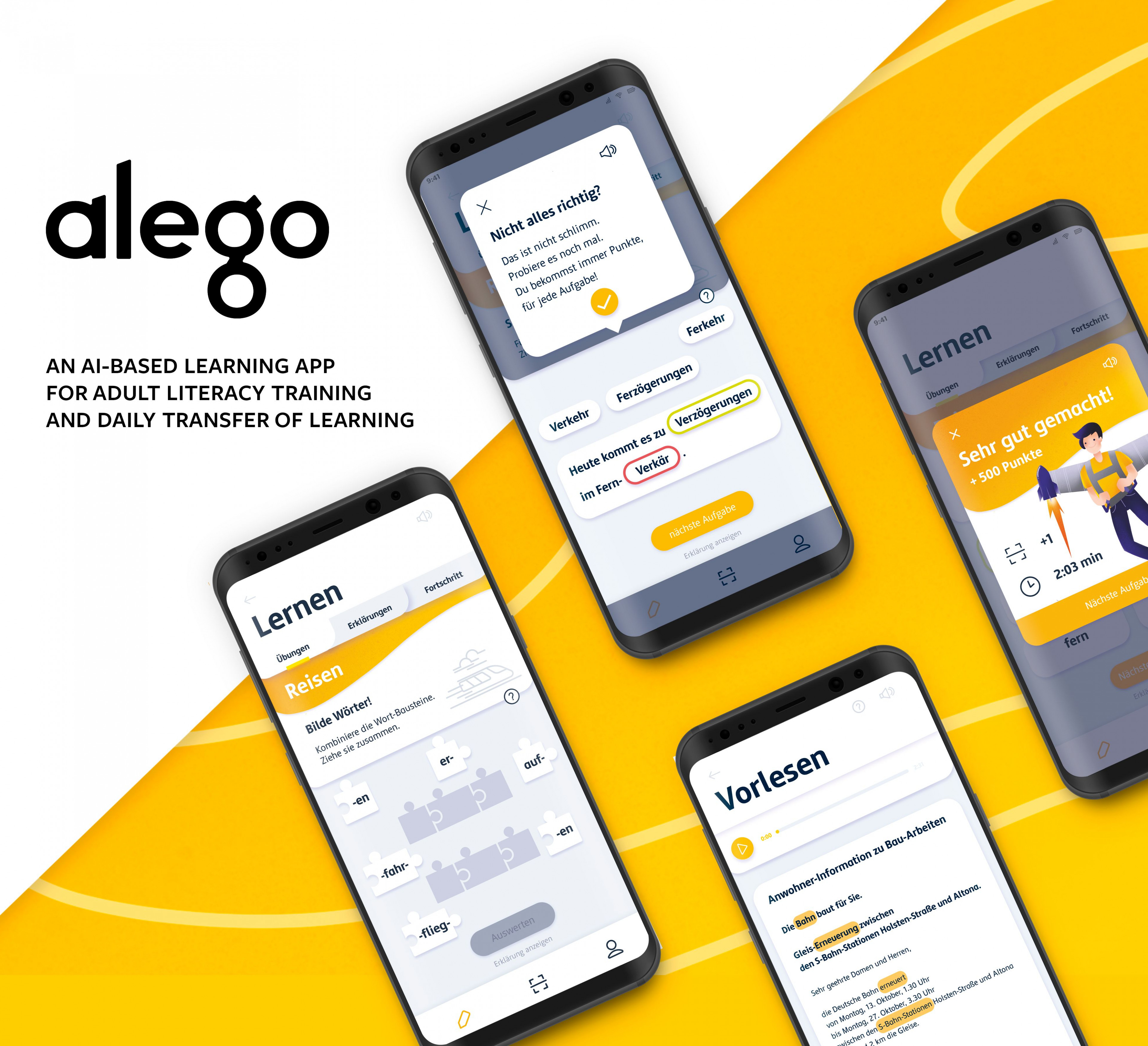 alego – an AI-based learning app for adult literacy training and daily ...