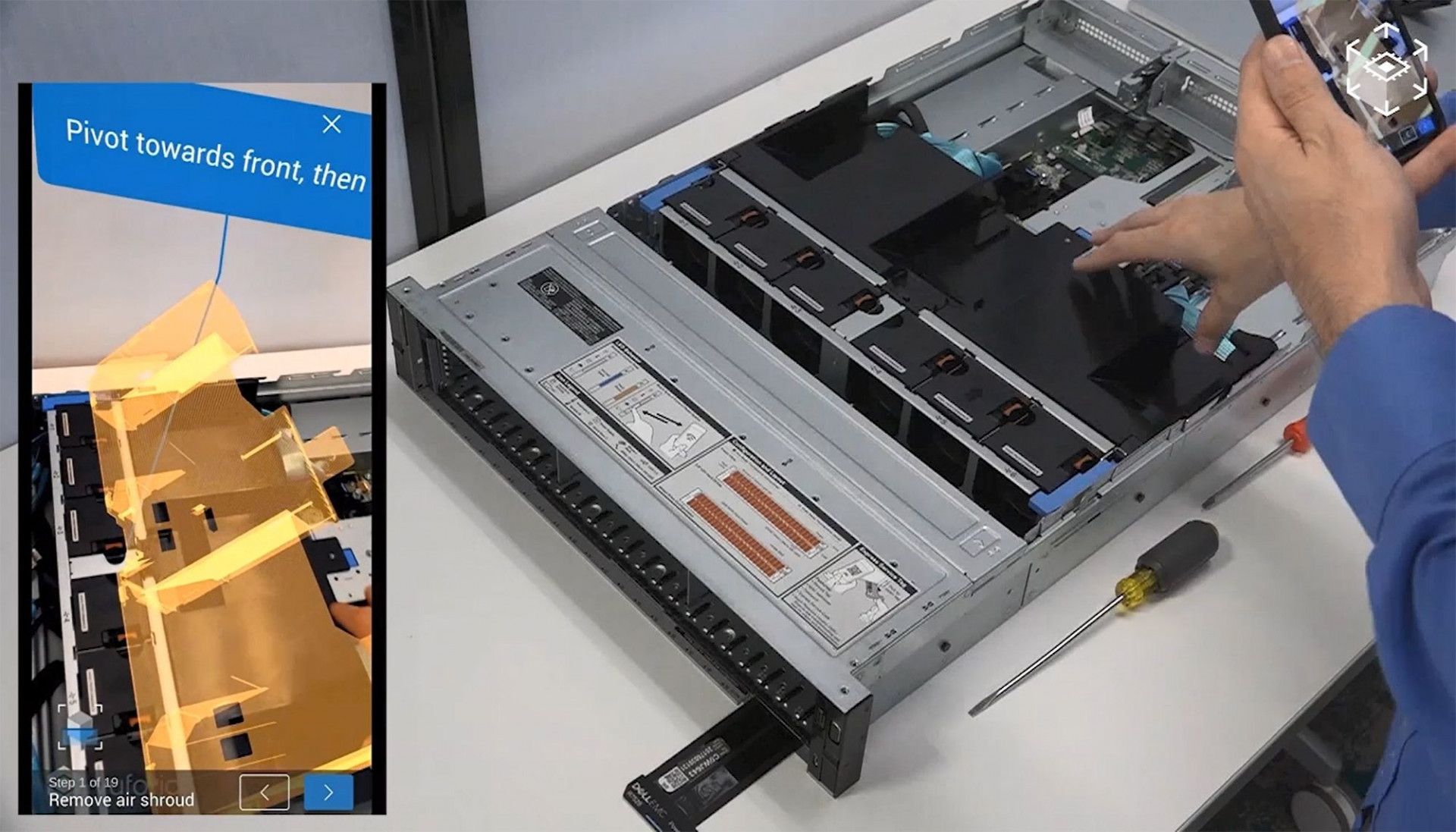 AR Assistant for R7525