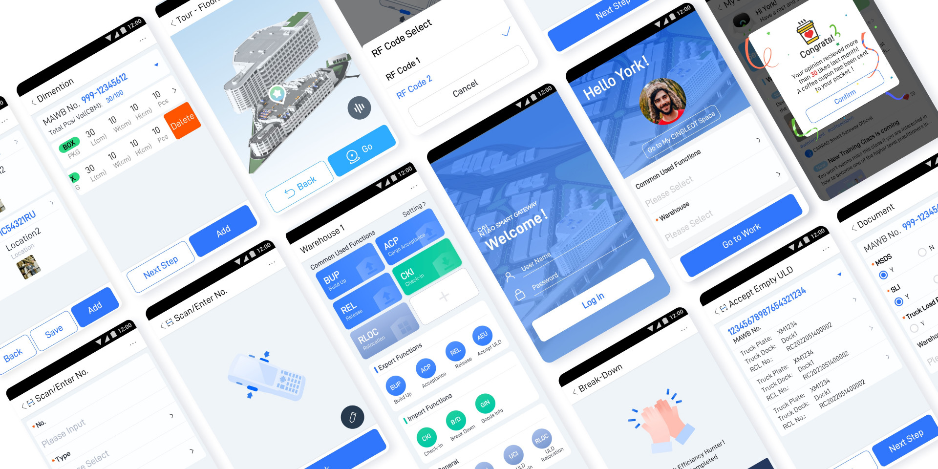 CAINIAO Smart PDA& ServiceSystem for eHub