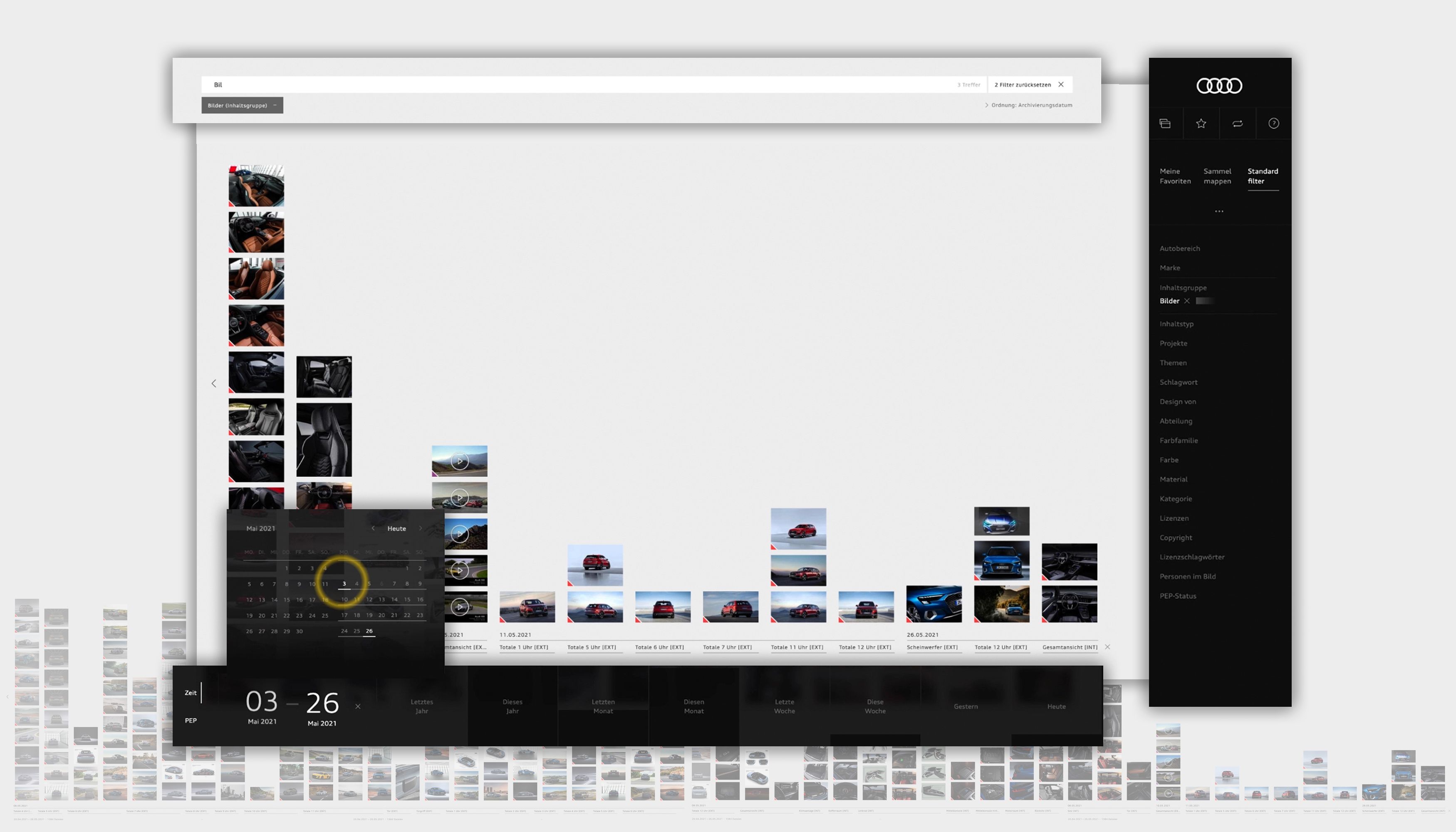 Design Network Audi - Data management that puts you in a good mood