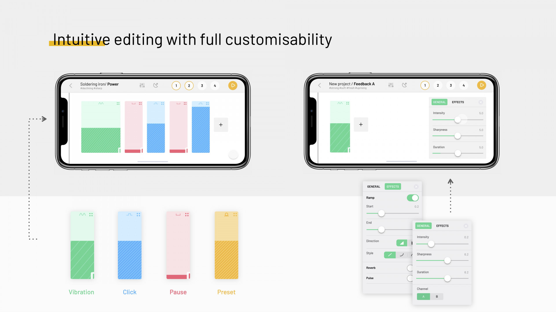 Hapticlabs.io - A toolset for designing haptic feedback