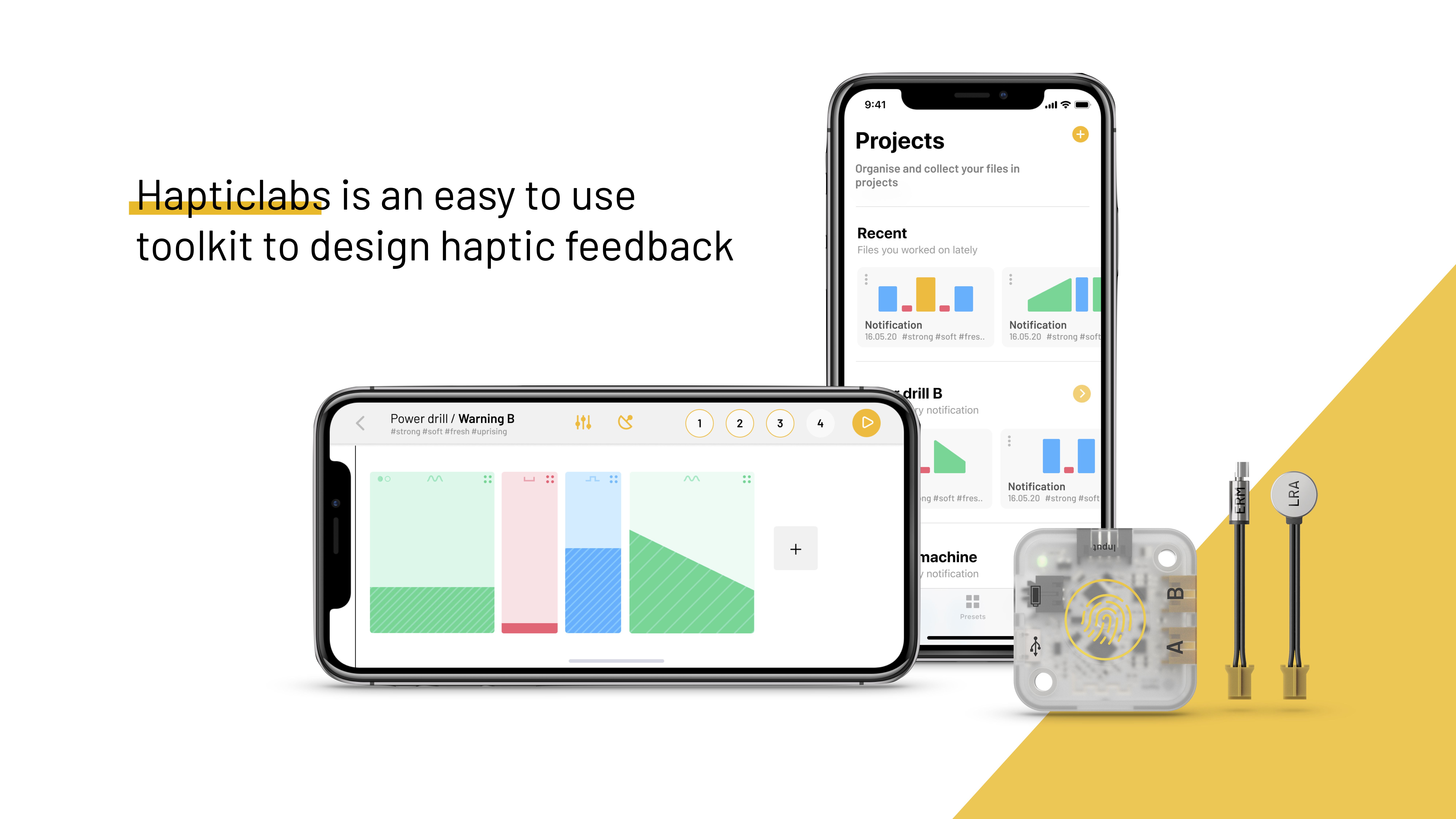 Hapticlabs.io - A toolset for designing haptic feedback