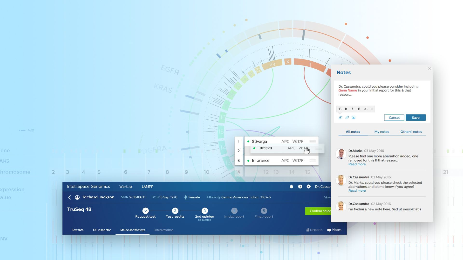 IntelliSpace Genomics