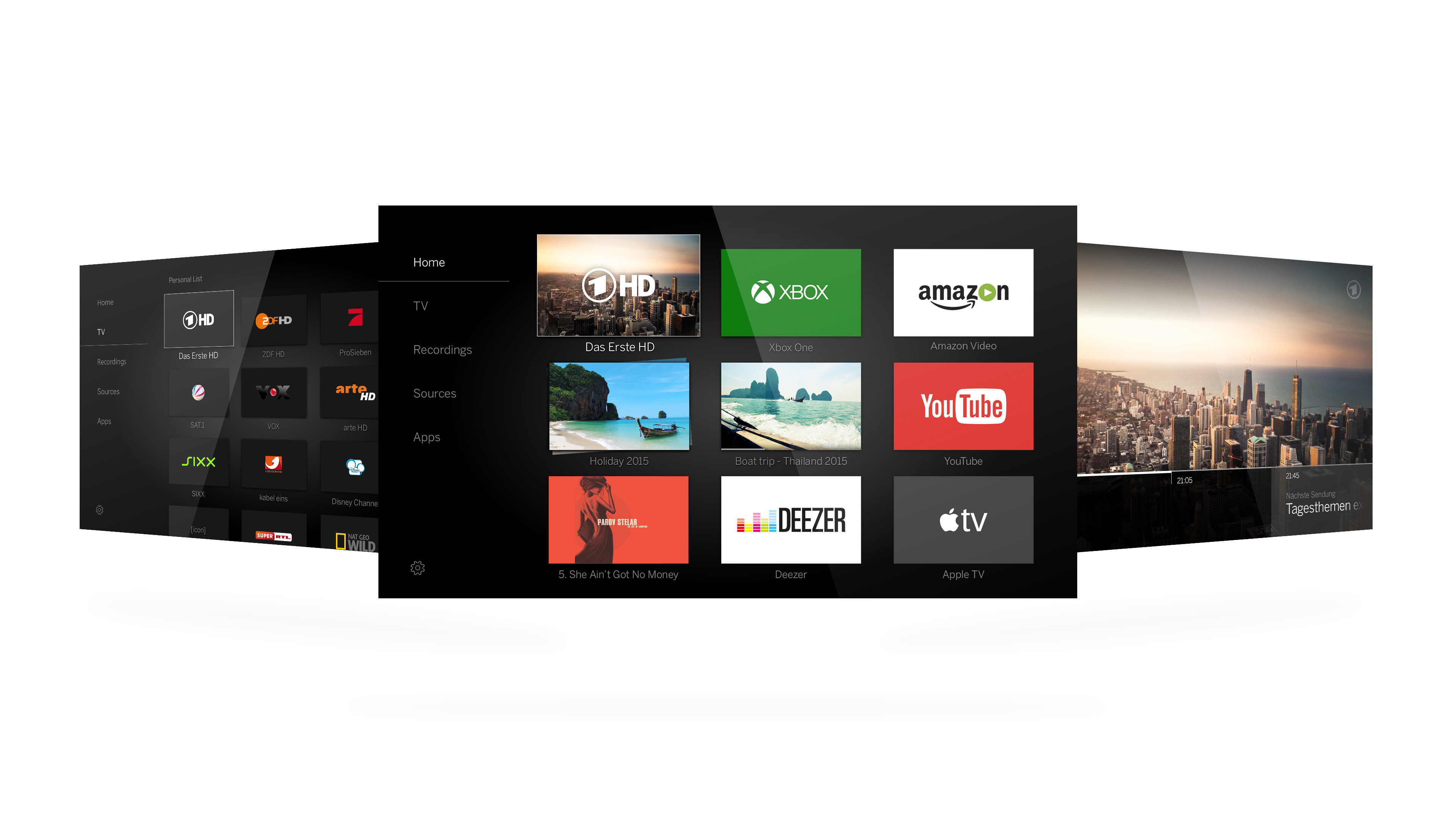 Loewe TV User Interface