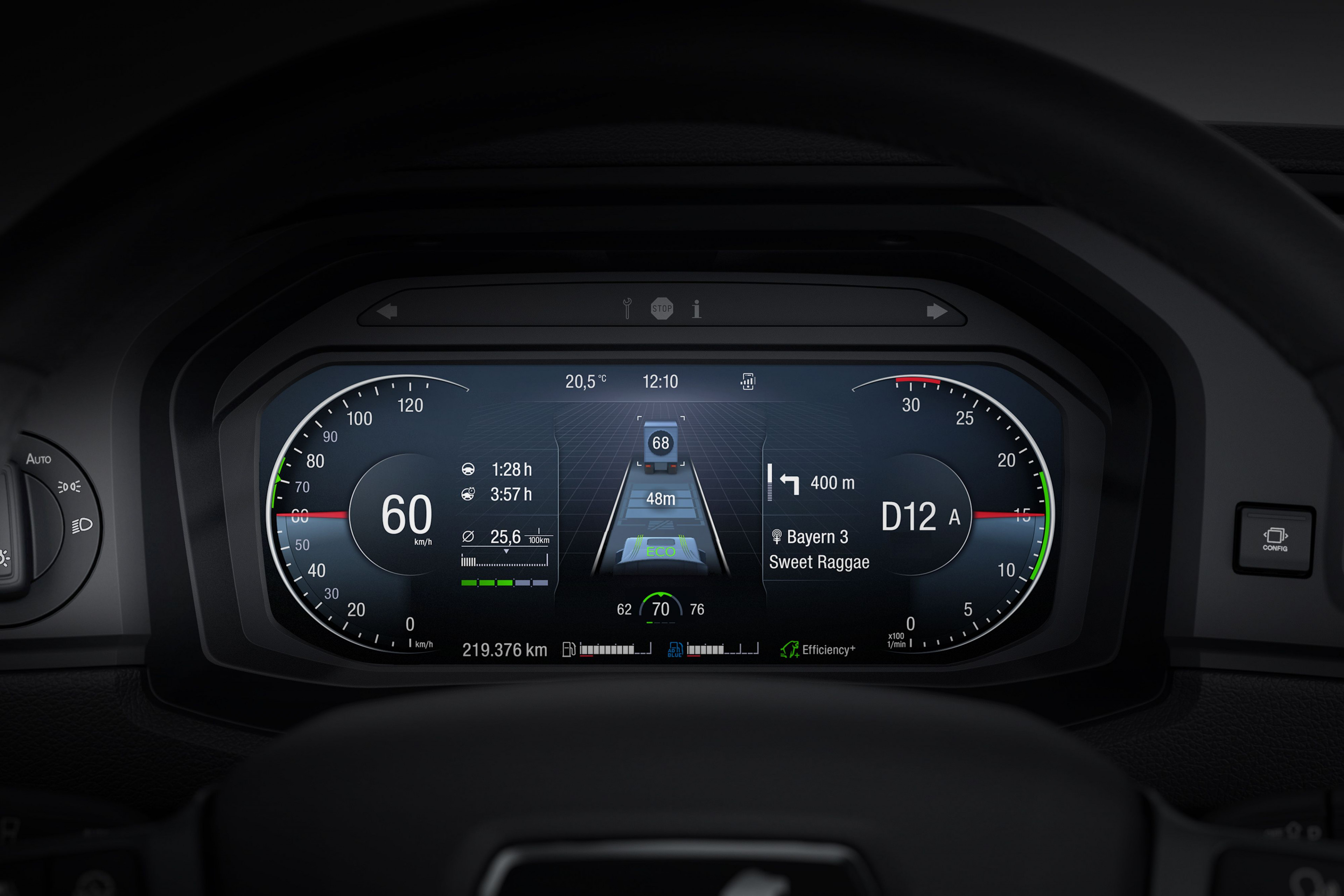 MAN digital driver workplace: UX concept and design