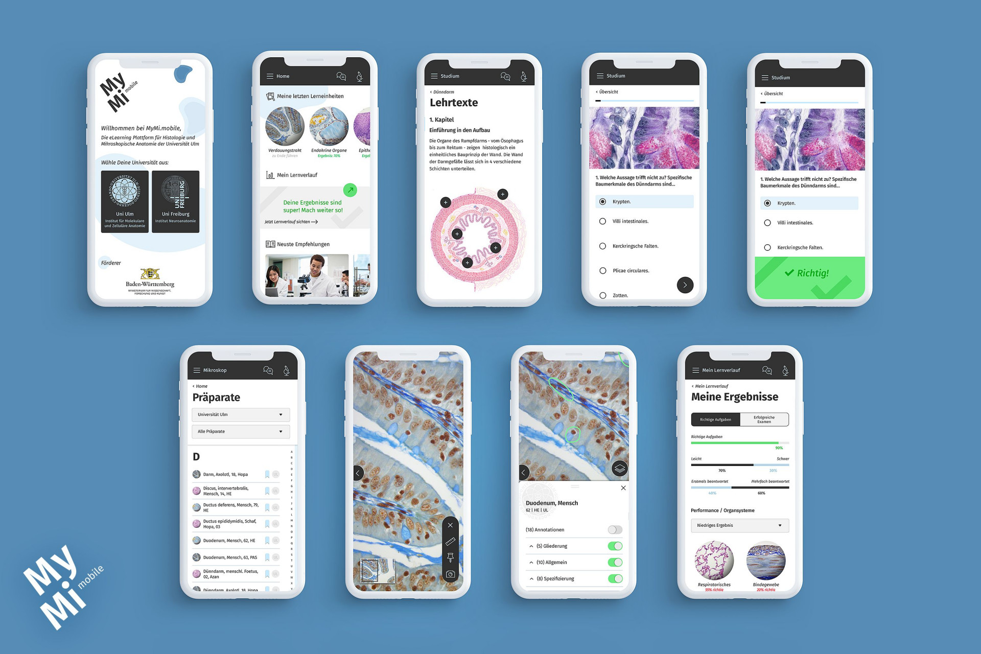 MyMi.Mobile: AI-supported microscopy teaching & learning