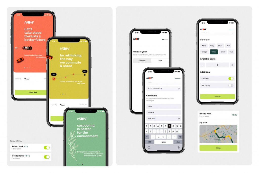 NOW! Endava Carpooling Program