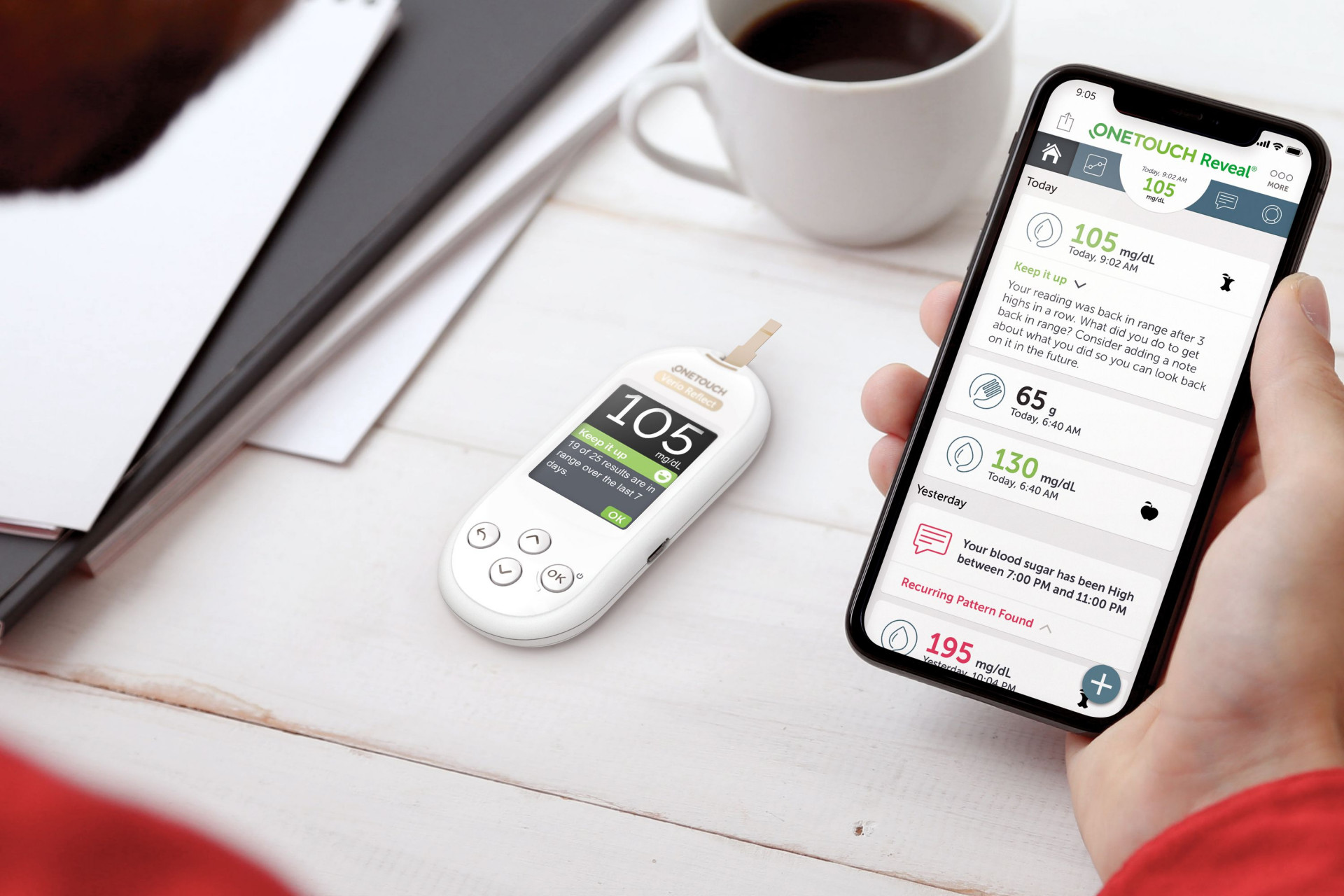 OneTouch Verio Reflect® Blood Glucose Meter