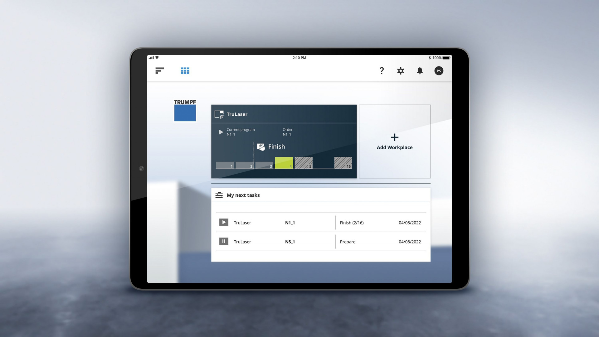 Oseon – Digital support for sheet metal production