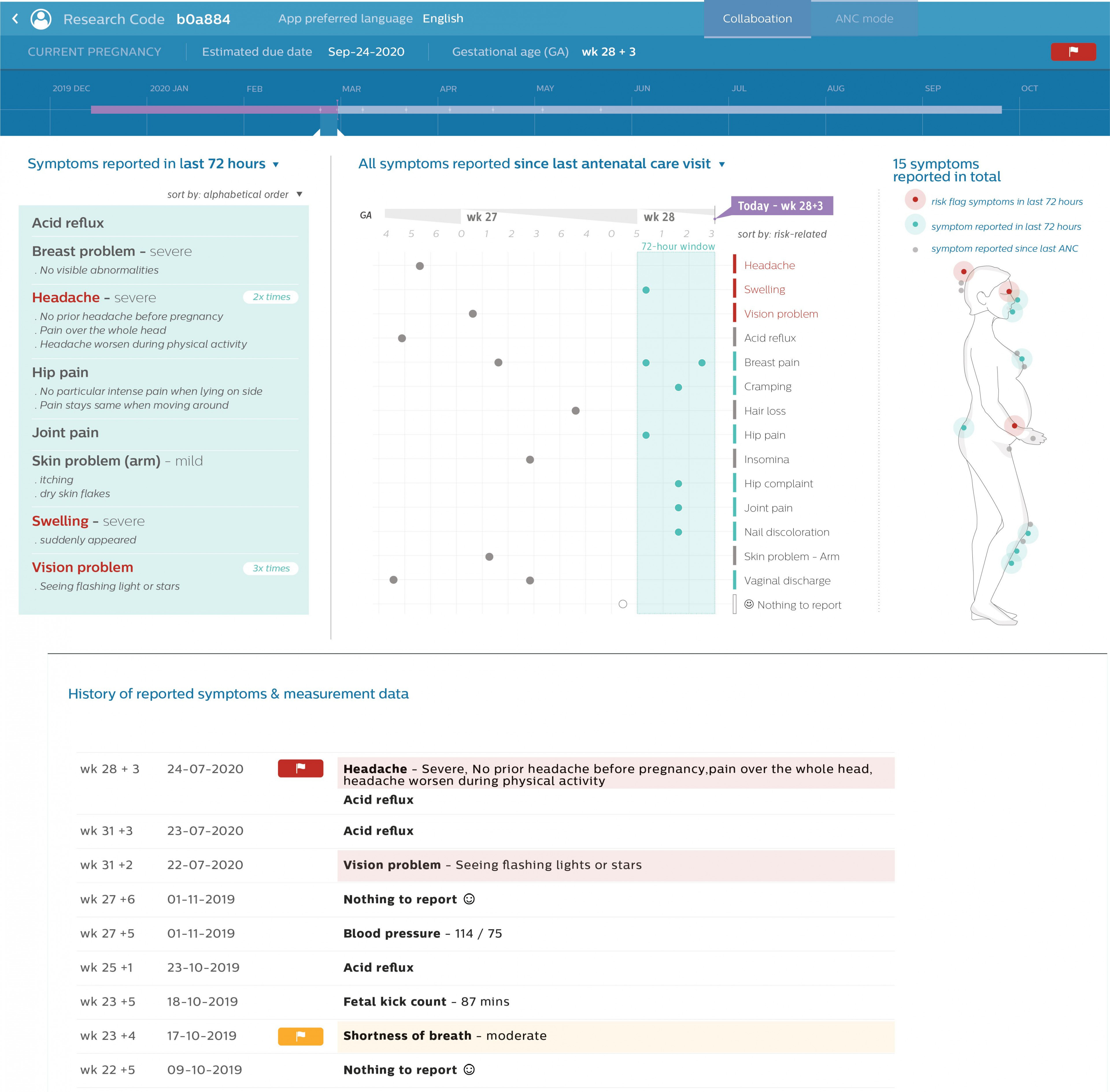 Pregnancy Risk Flagging System